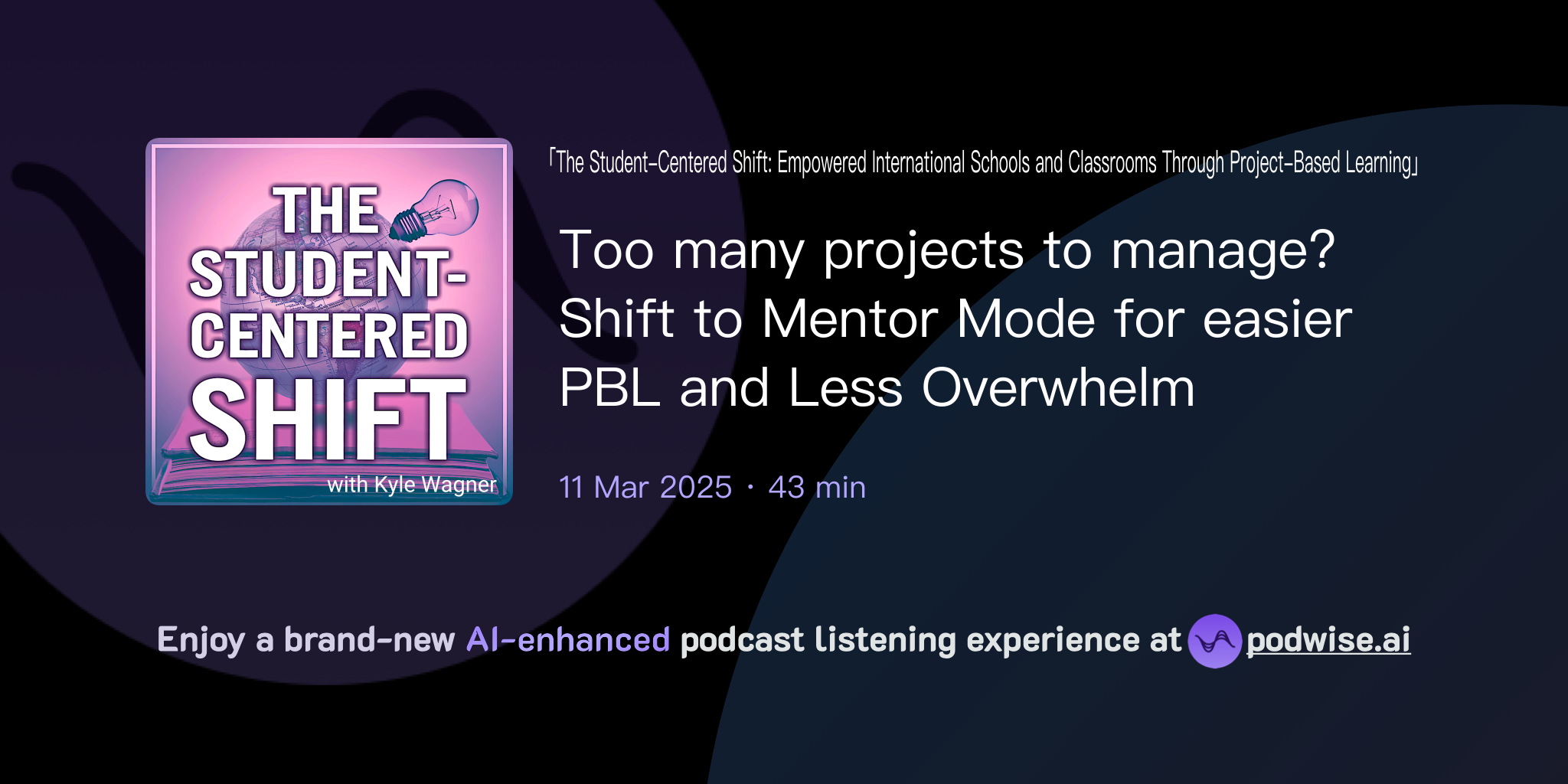 Too many projects to manage? Shift to Mentor Mode for easier PBL and Less Overwhelm | The ...