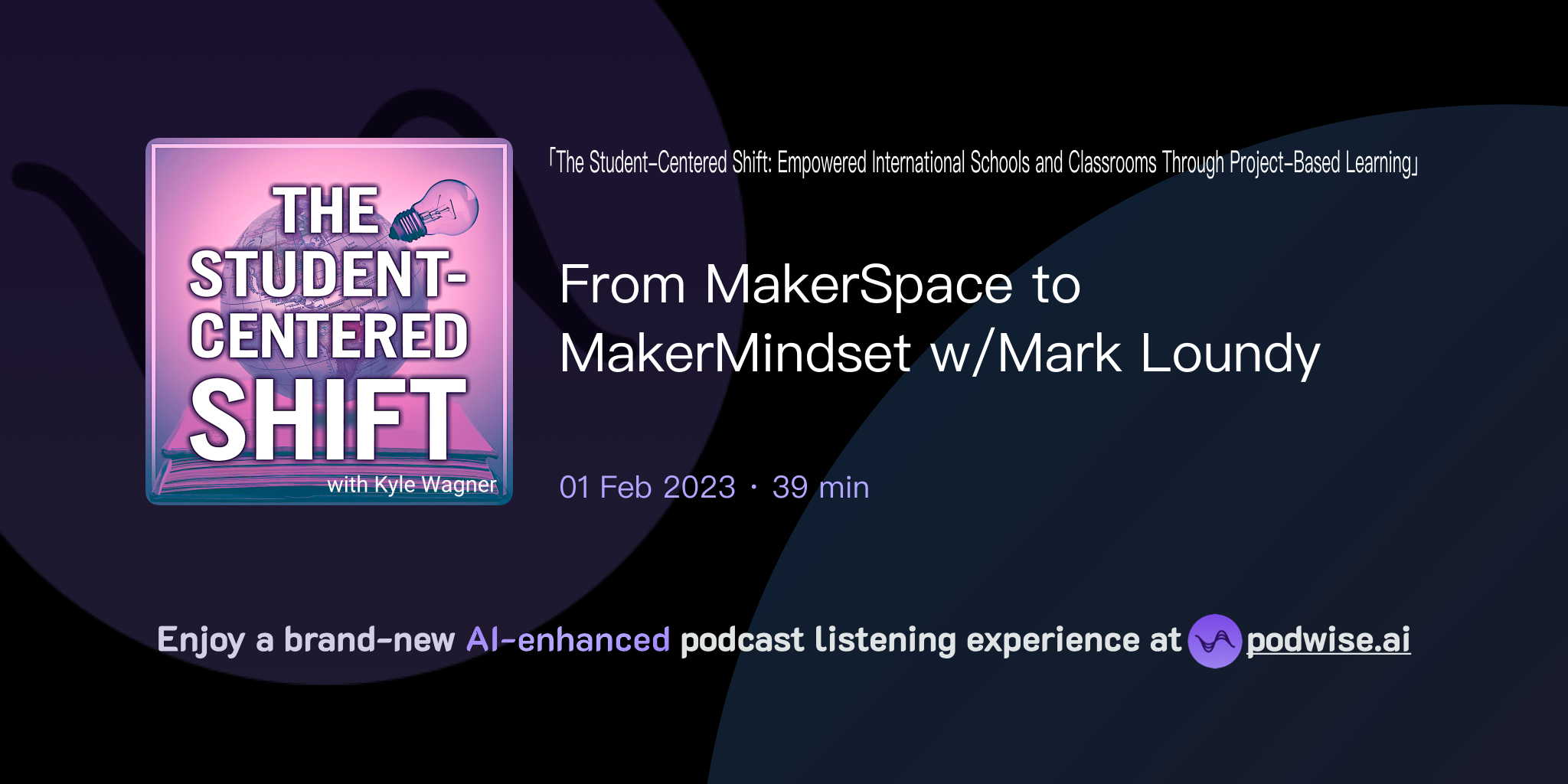 From MakerSpace to MakerMindset w/Mark Loundy | The Student-Centered ...