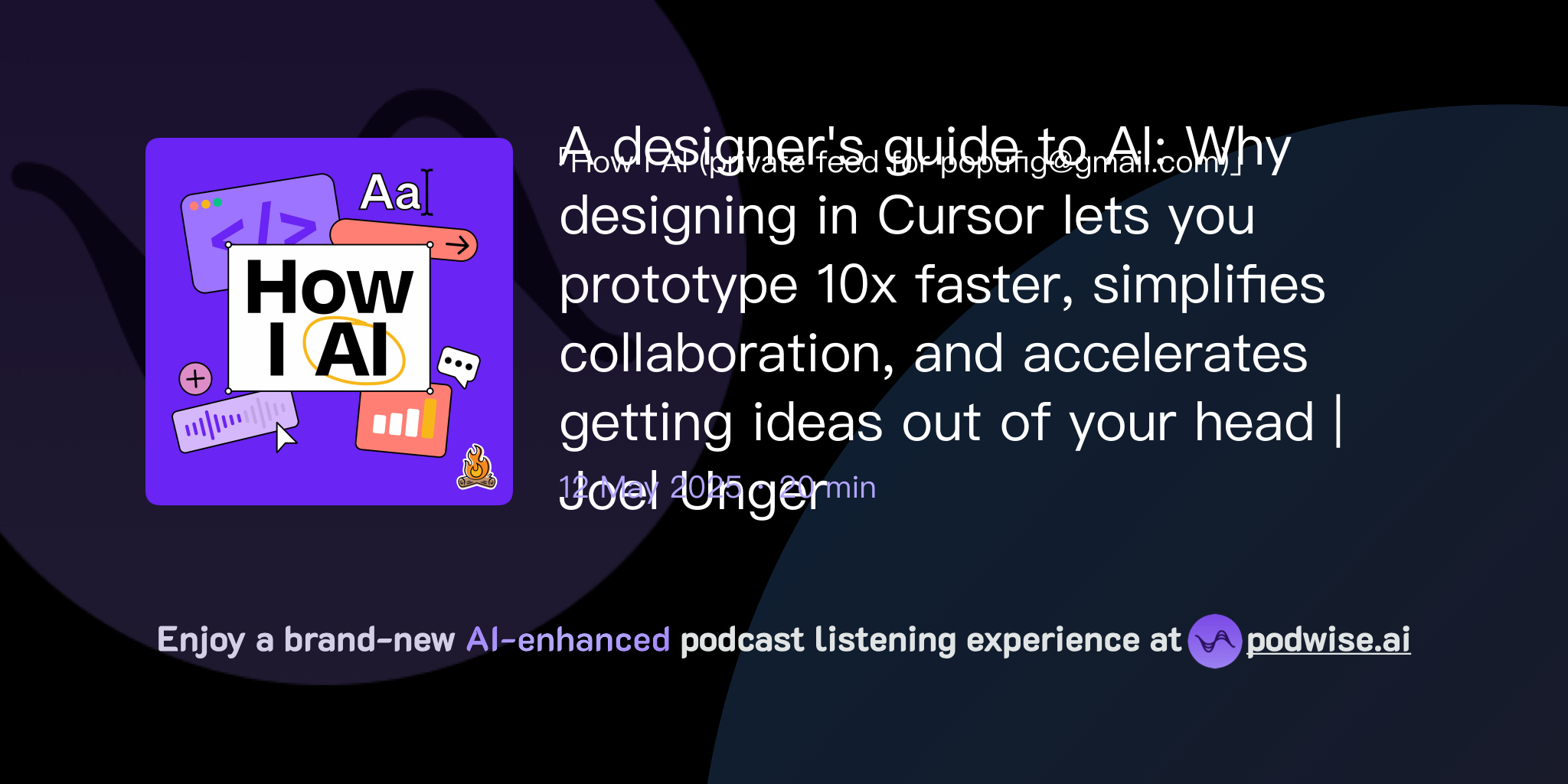 A designer's guide to AI: Why designing in Cursor lets you prototype 10x faster, simplifies ...