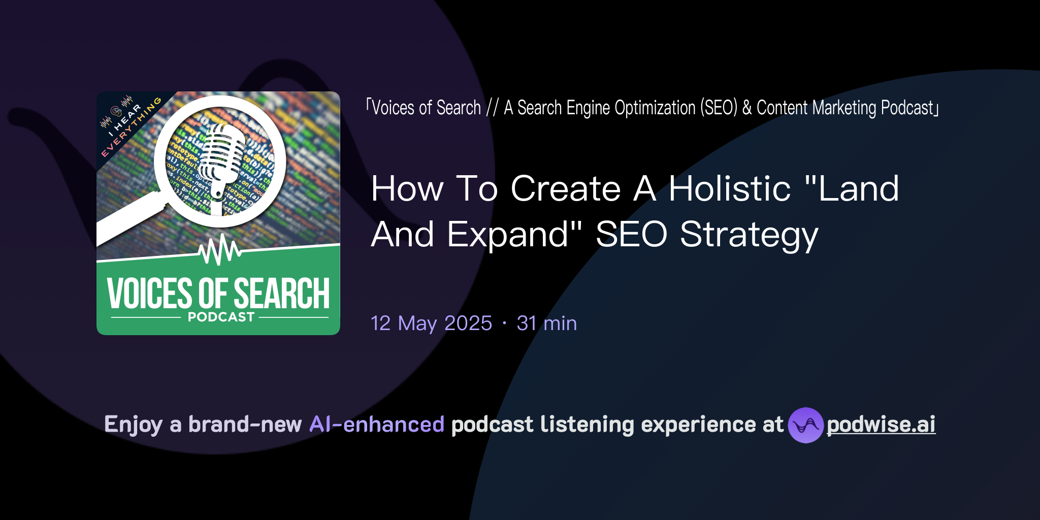 How To Create A Holistic "Land And Expand" SEO Strategy | Voices of ...