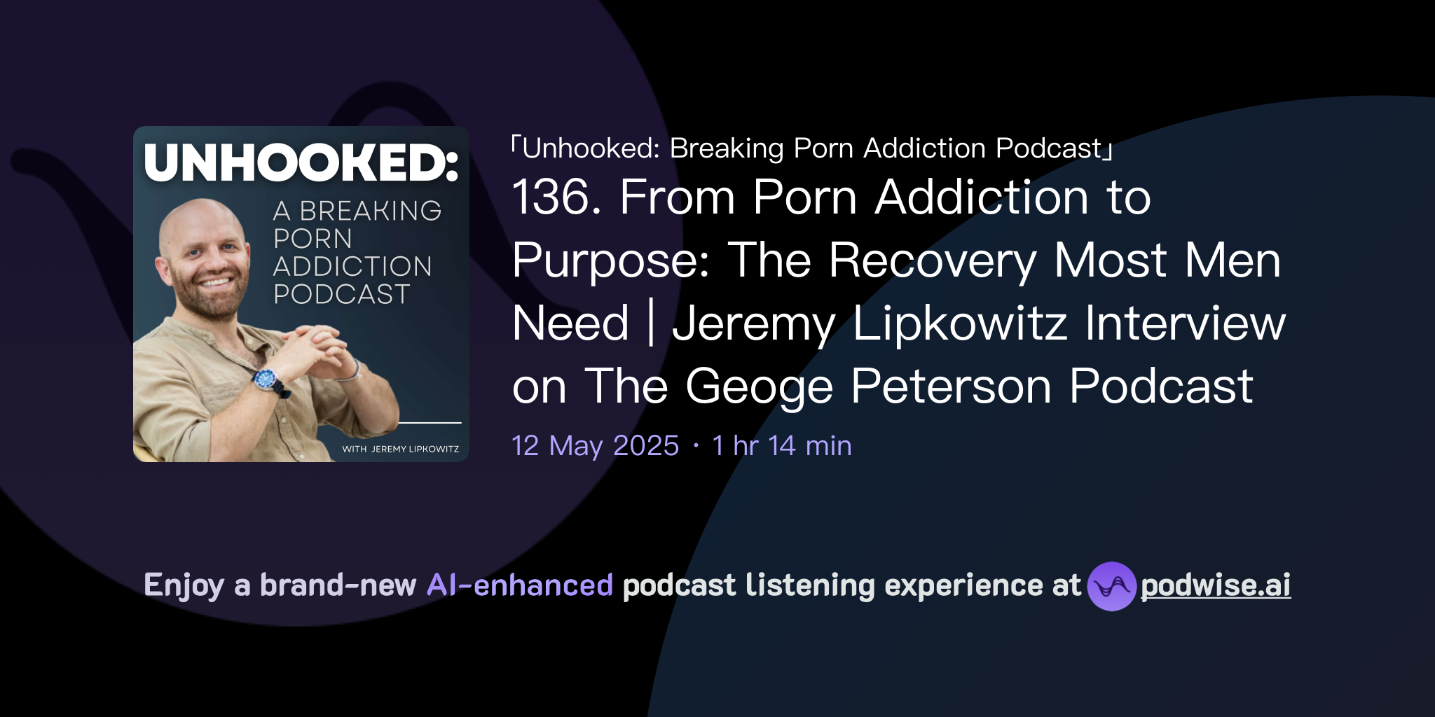 136. From Porn Addiction to Purpose: The Recovery Most Men Need ...