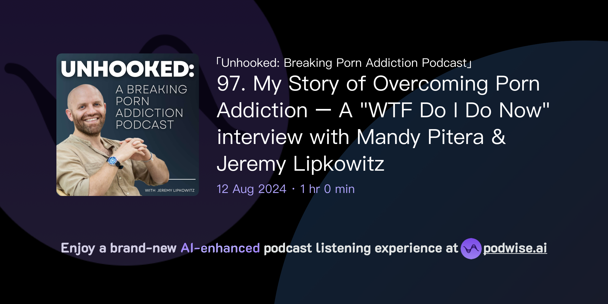97. My Story of Overcoming Porn Addiction – A "WTF Do I Do Now" interview with Mandy Pitera ...