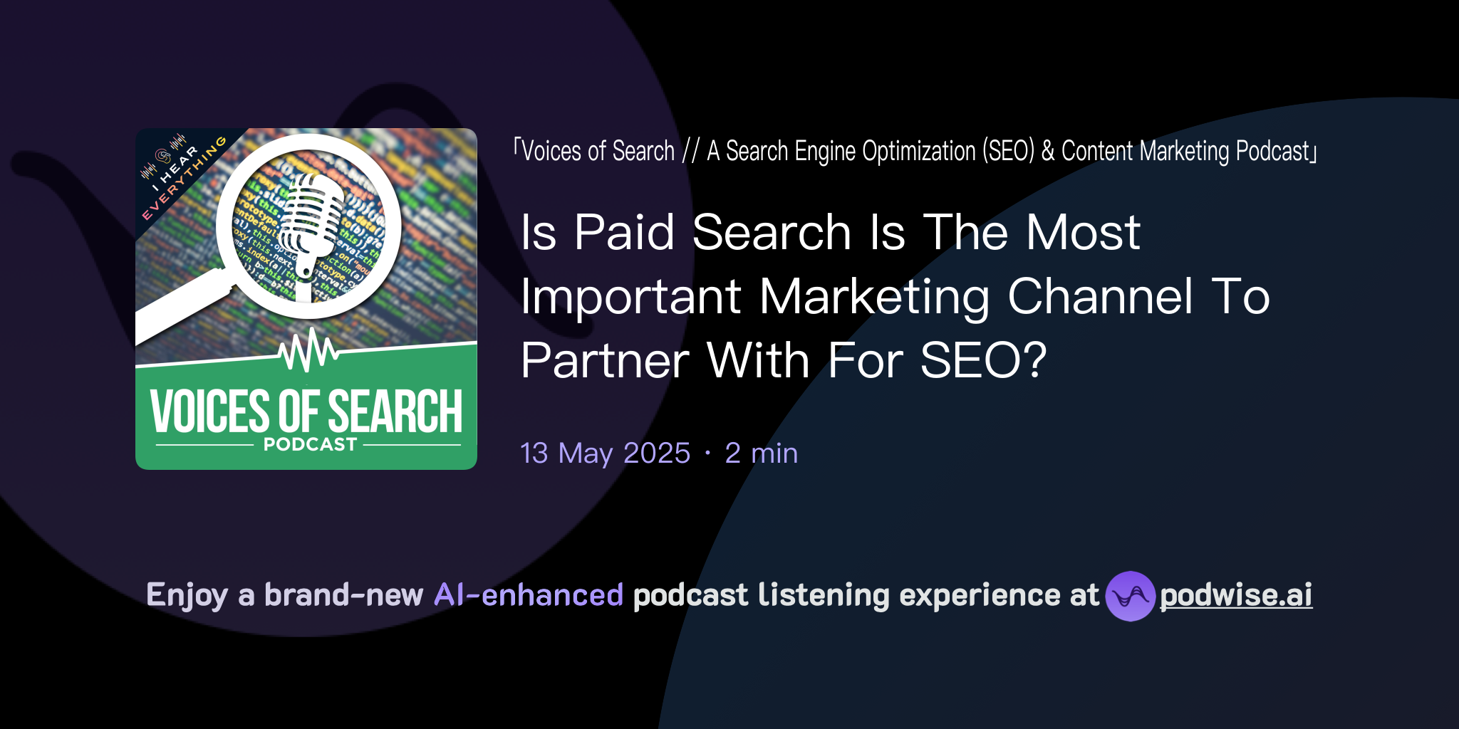 Is Paid Search Is The Most Important Marketing Channel To Partner With ...