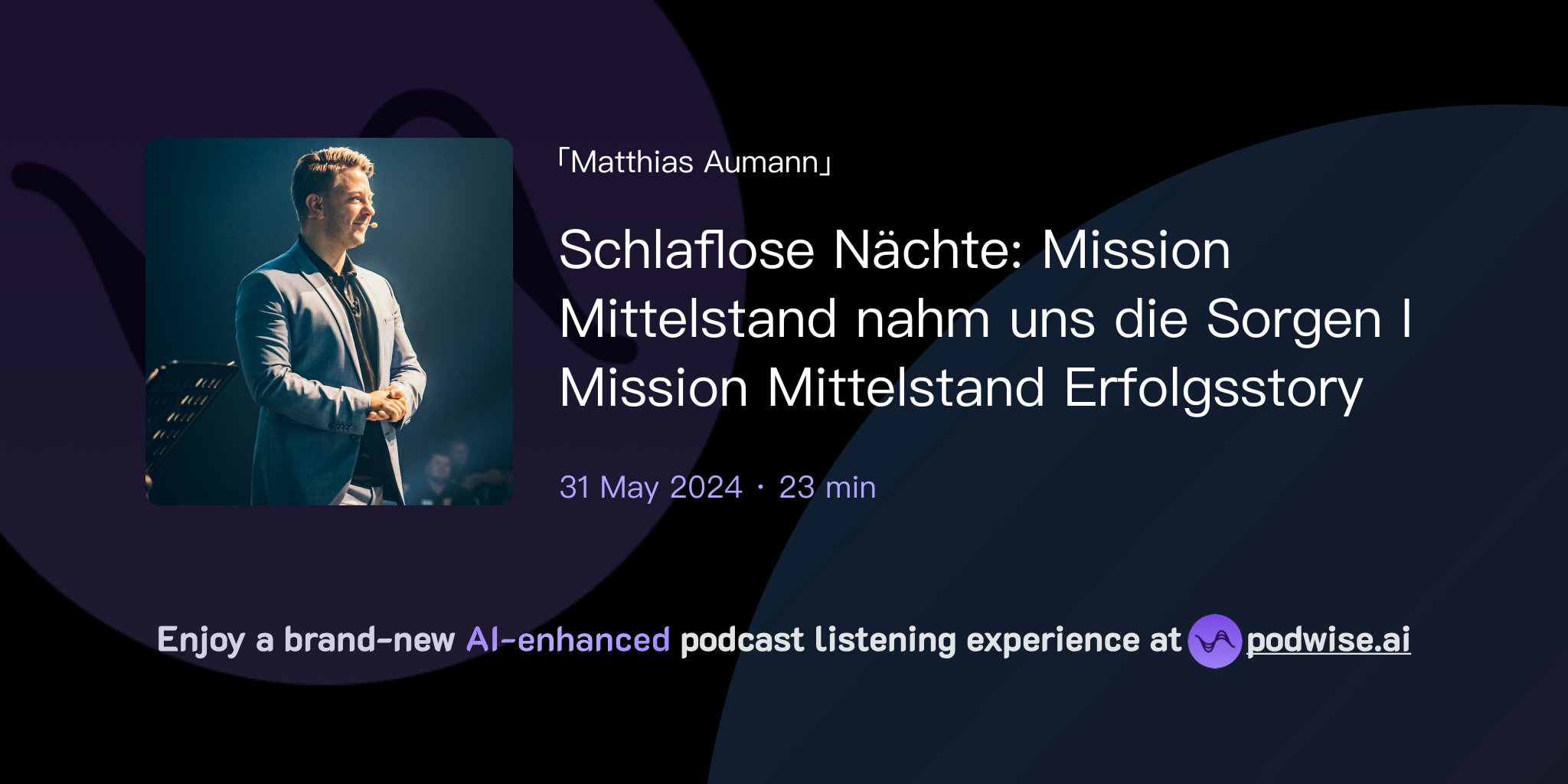Schlaflose Nächte: Mission Mittelstand nahm uns die Sorgen I Mission ...