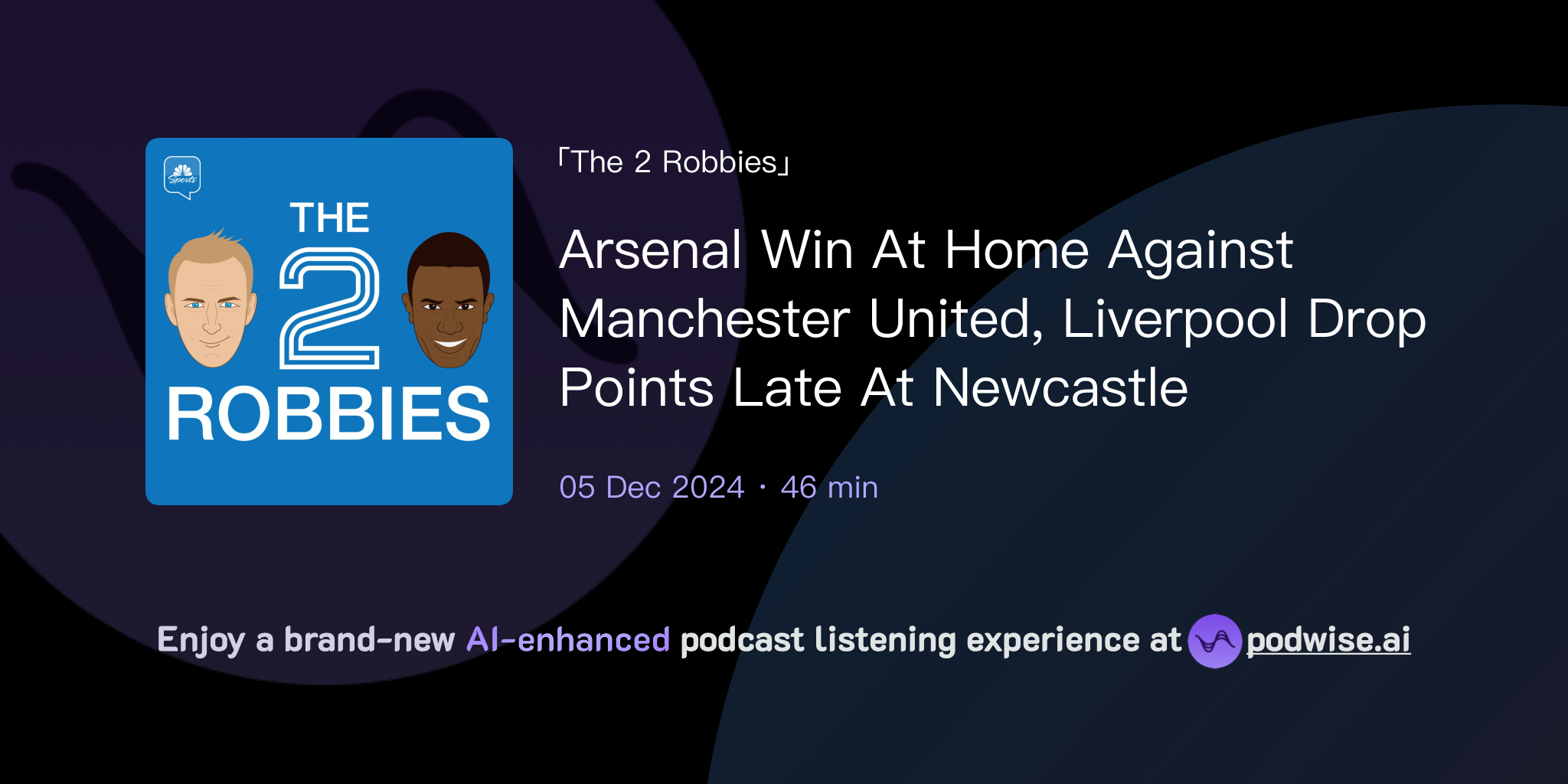 Arsenal Win At Home Against Manchester United, Liverpool Drop Points Late At Newcastle | The 2 ...