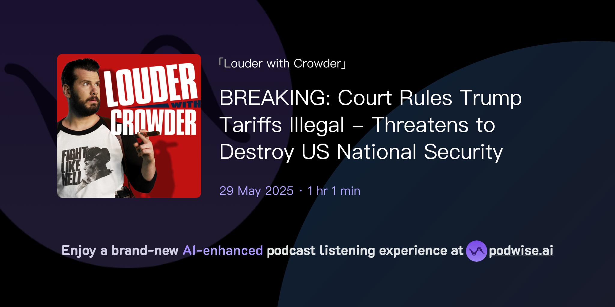 BREAKING: Court Rules Trump Tariffs Illegal - Threatens to Destroy US National Security | Louder ...