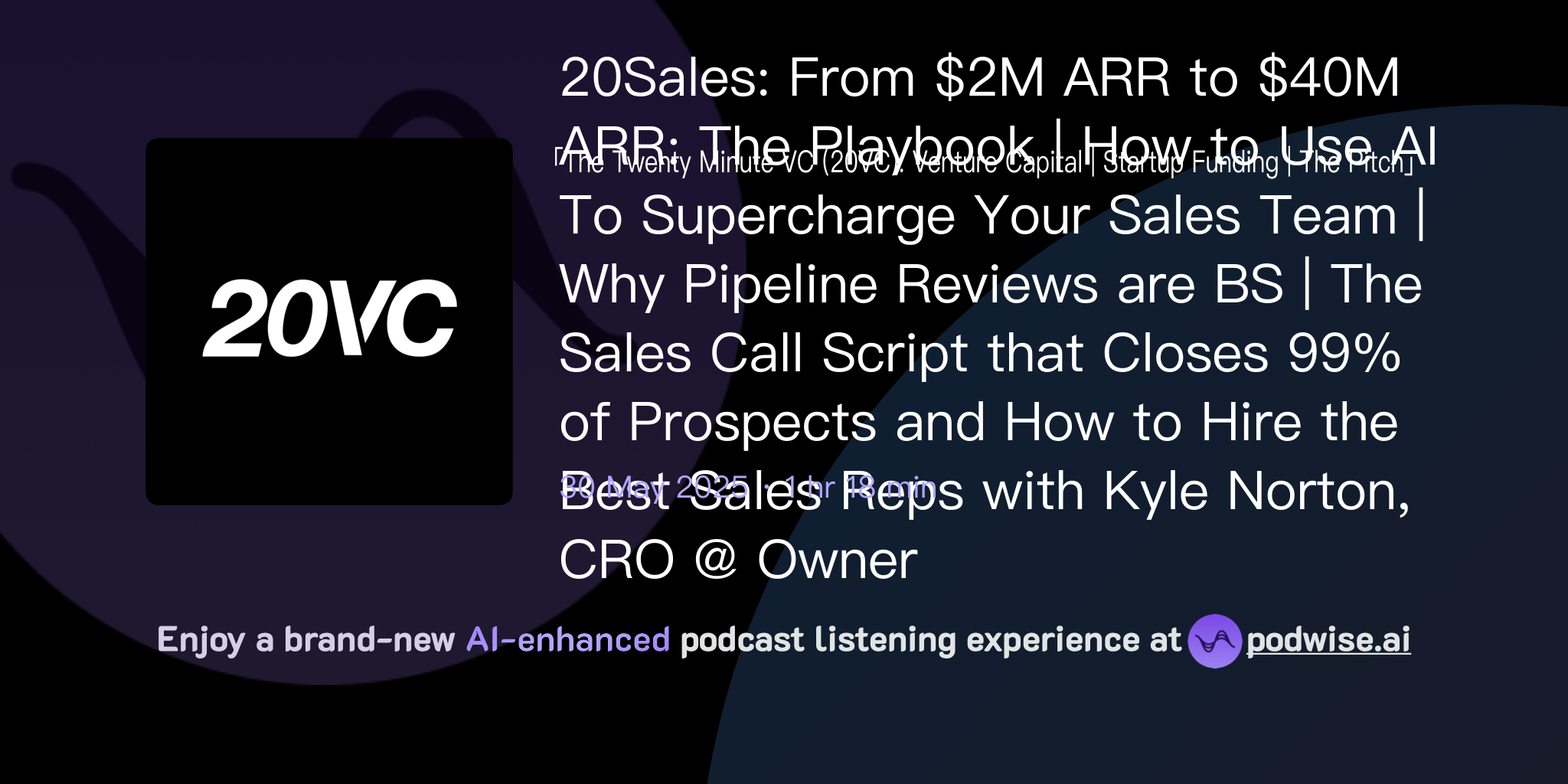 20Sales: From $2M ARR to $40M ARR: The Playbook | How to Use AI To ...