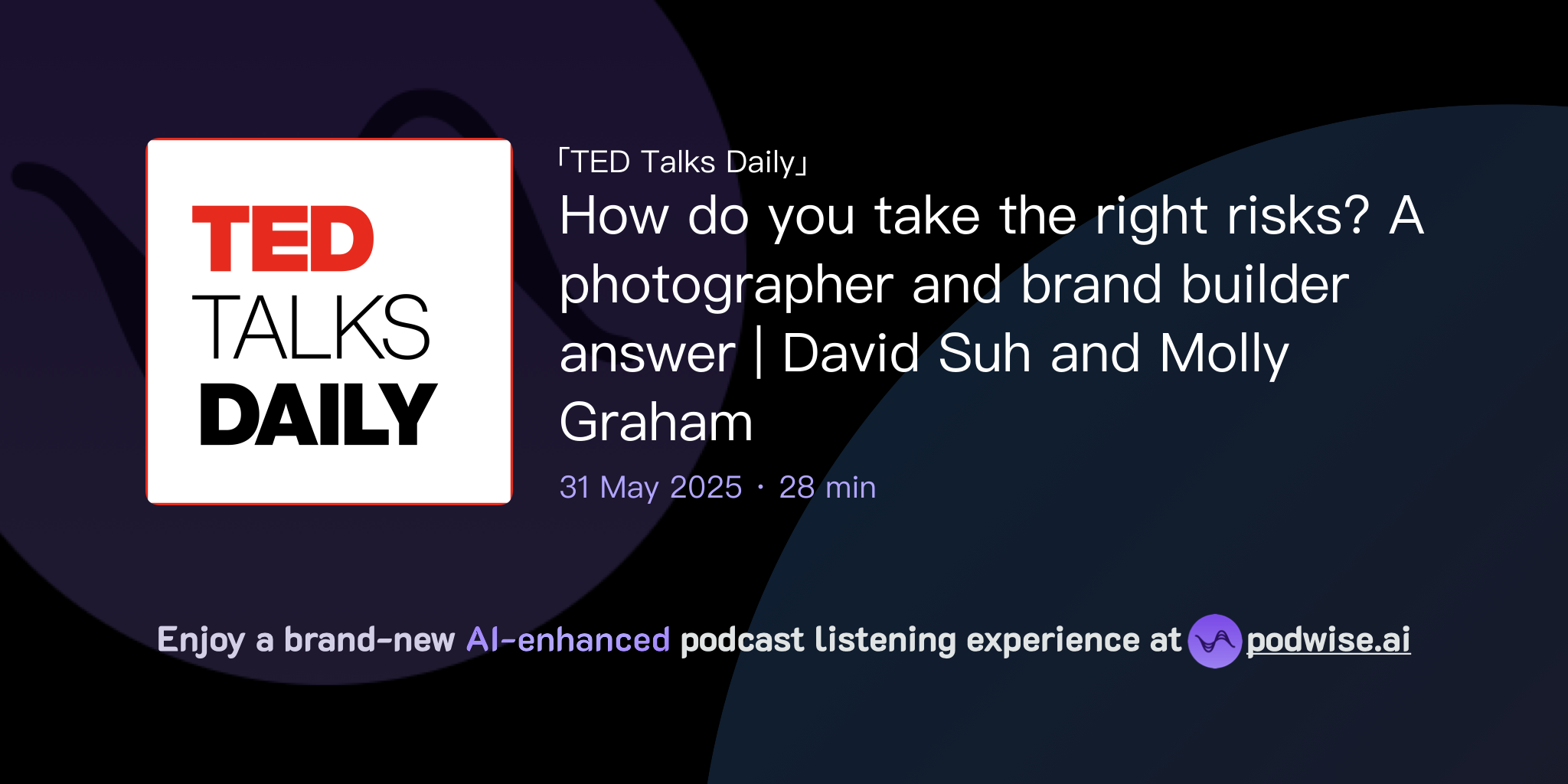 How do you take the right risks? A photographer and brand builder ...