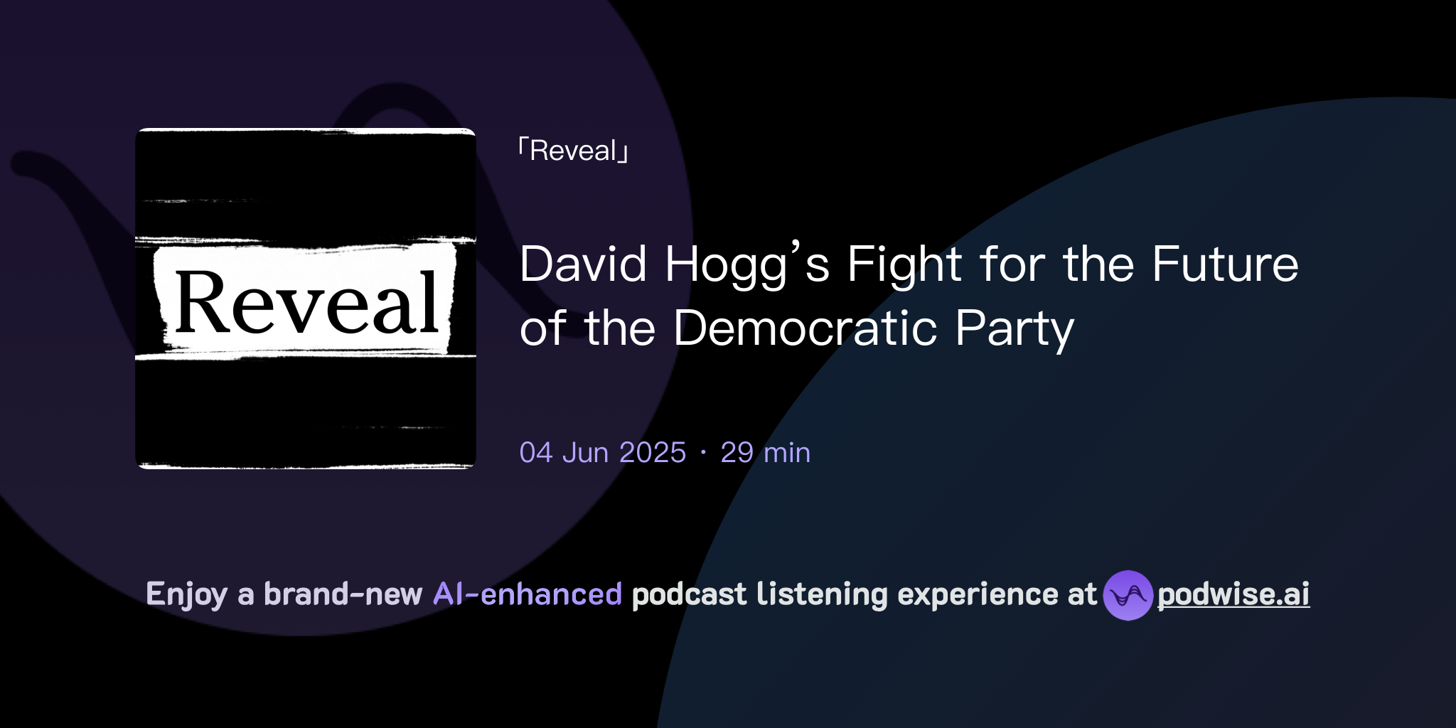 David Hogg’s Fight for the Future of the Democratic Party | Reveal ...
