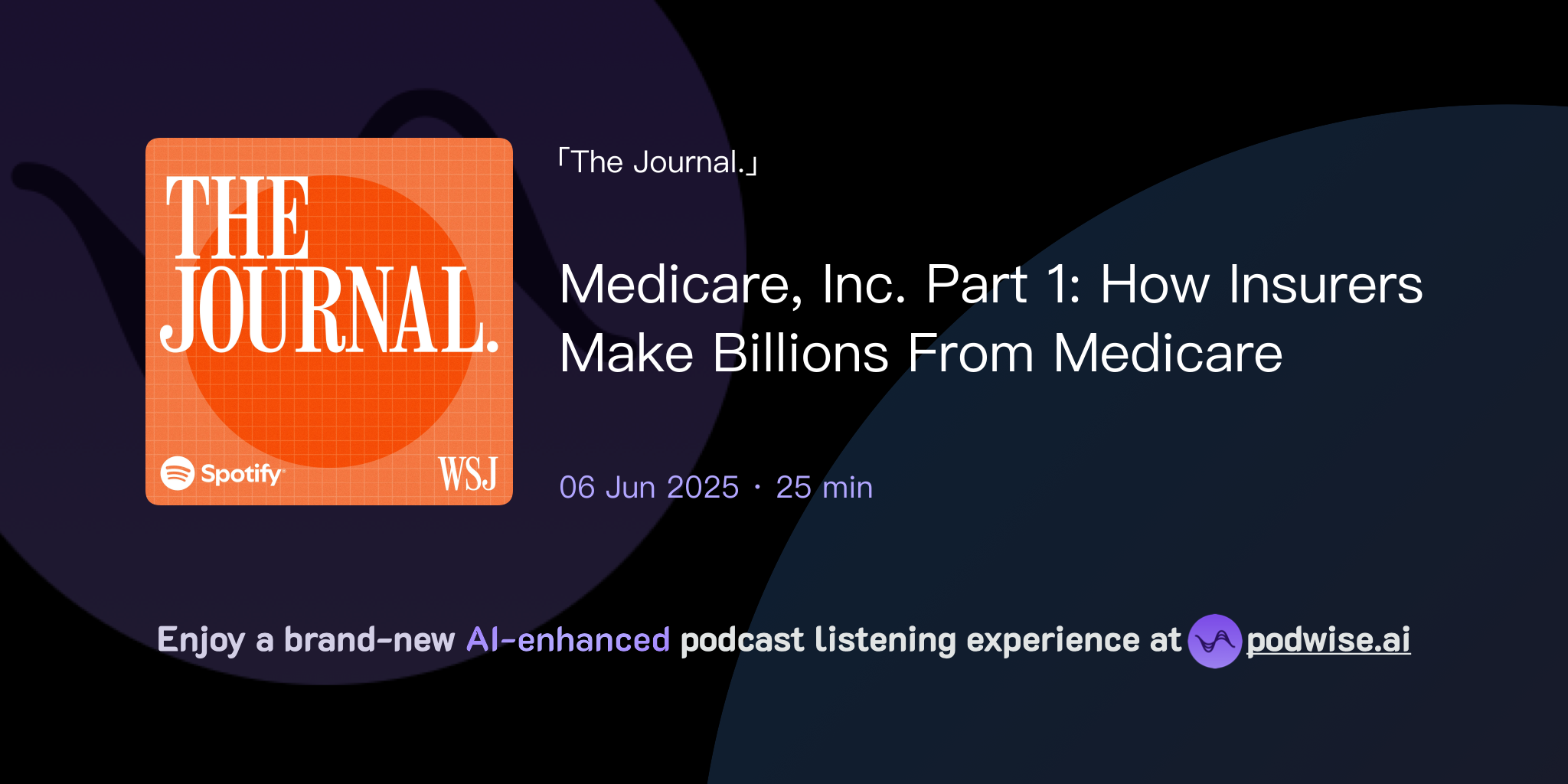 Medicare, Inc. Part 1: How Insurers Make Billions From Medicare | The ...