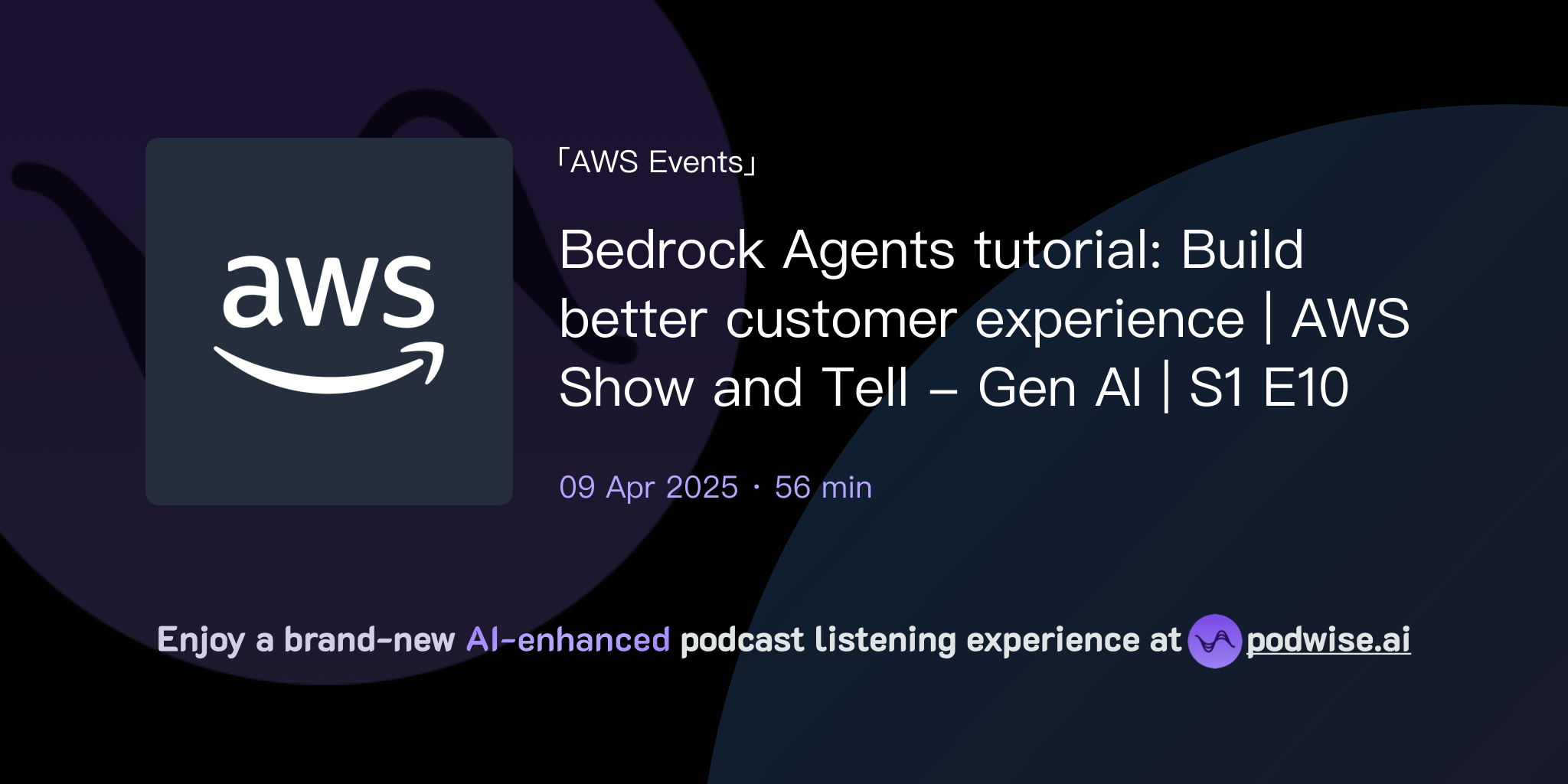 Bedrock Agents tutorial: Build better customer experience | AWS Show and Tell - Gen AI | S1 E10 ...