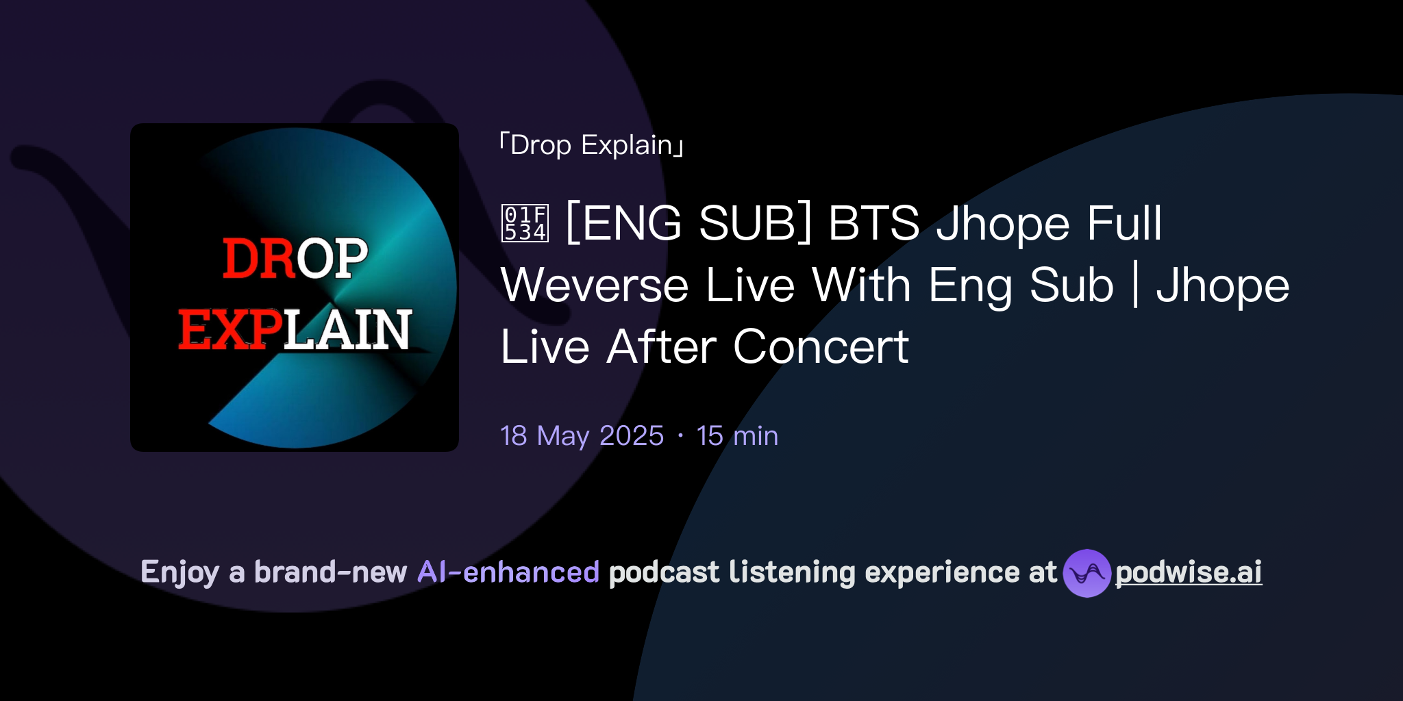 🔴 [ENG SUB] BTS Jhope Full Weverse Live With Eng Sub | Jhope Live After ...