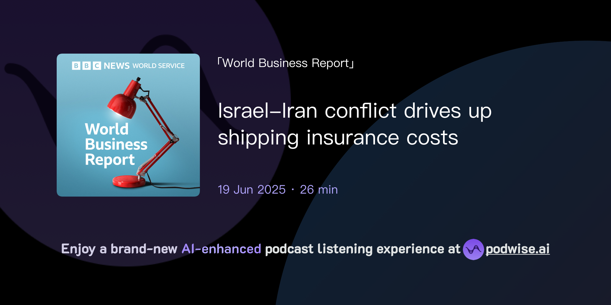 Israel-Iran conflict drives up shipping insurance costs | World ...