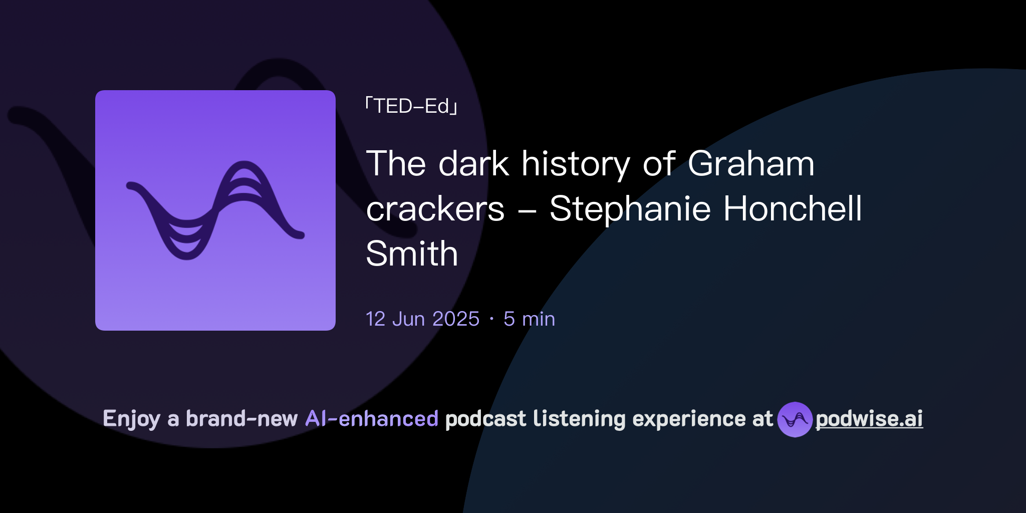 The dark history of Graham crackers - Stephanie Honchell Smith | TED-Ed ...