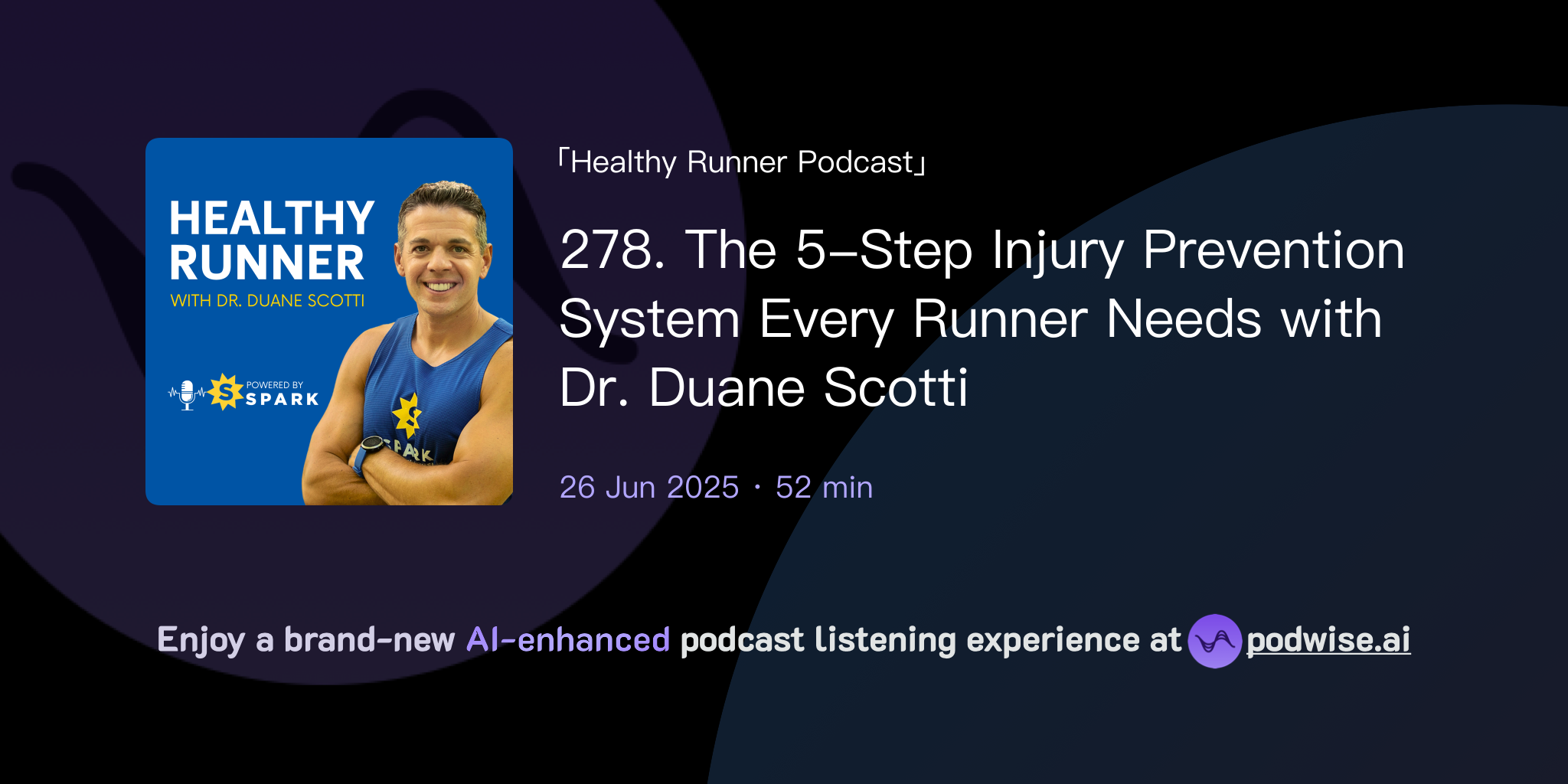 278. The 5-Step Injury Prevention System Every Runner Needs with Dr ...
