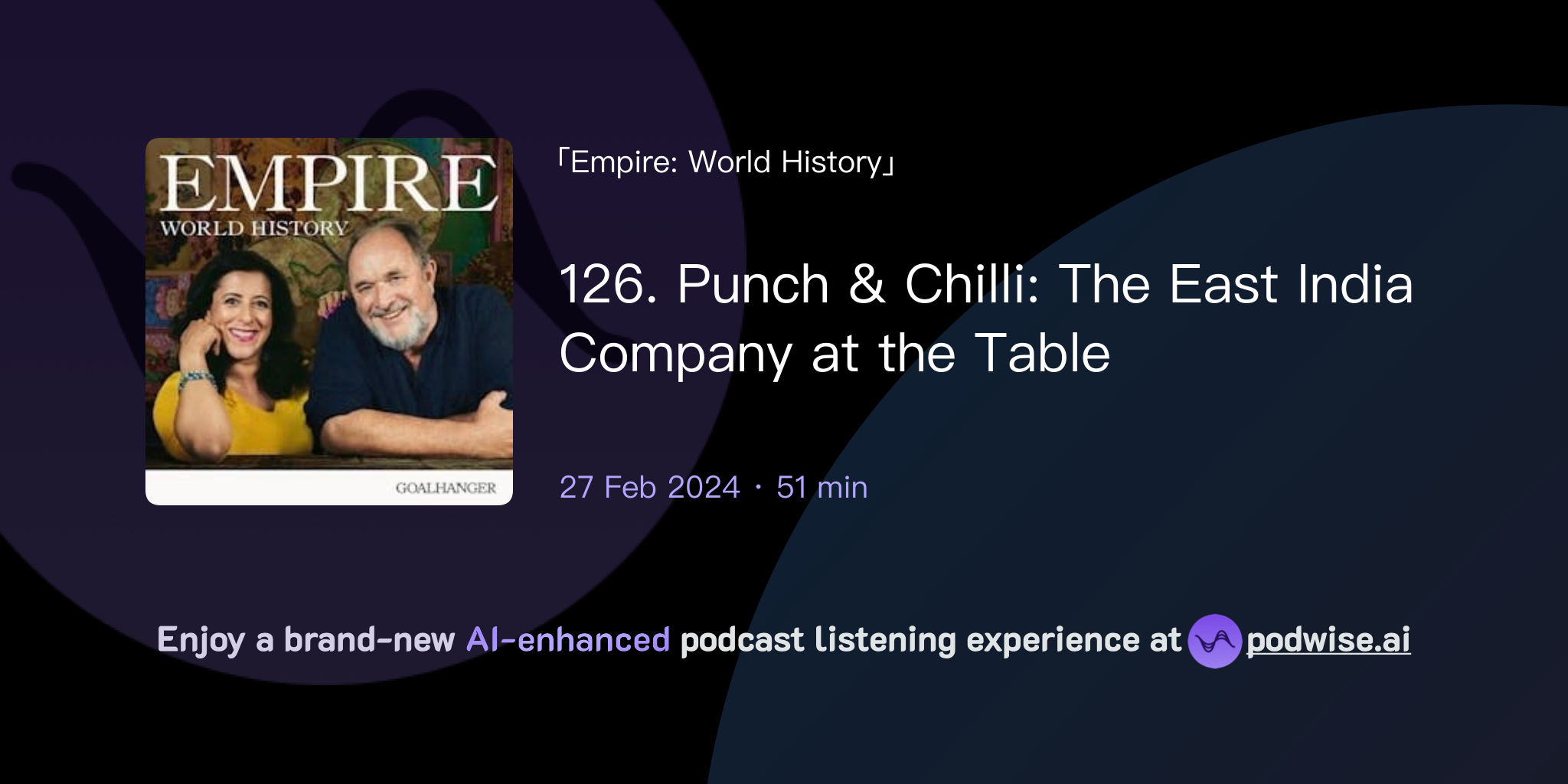 126. Punch & Chilli: The East India Company at the Table | Empire ...