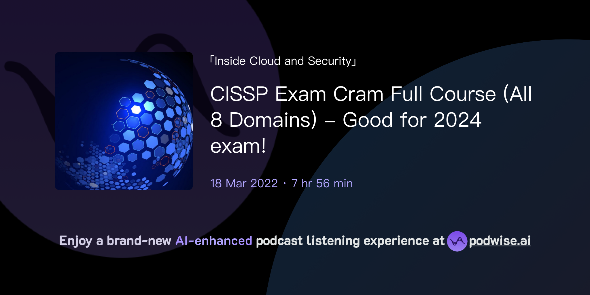 CISSP Exam Cram Full Course (All 8 Domains) - Good for 2024 exam ...
