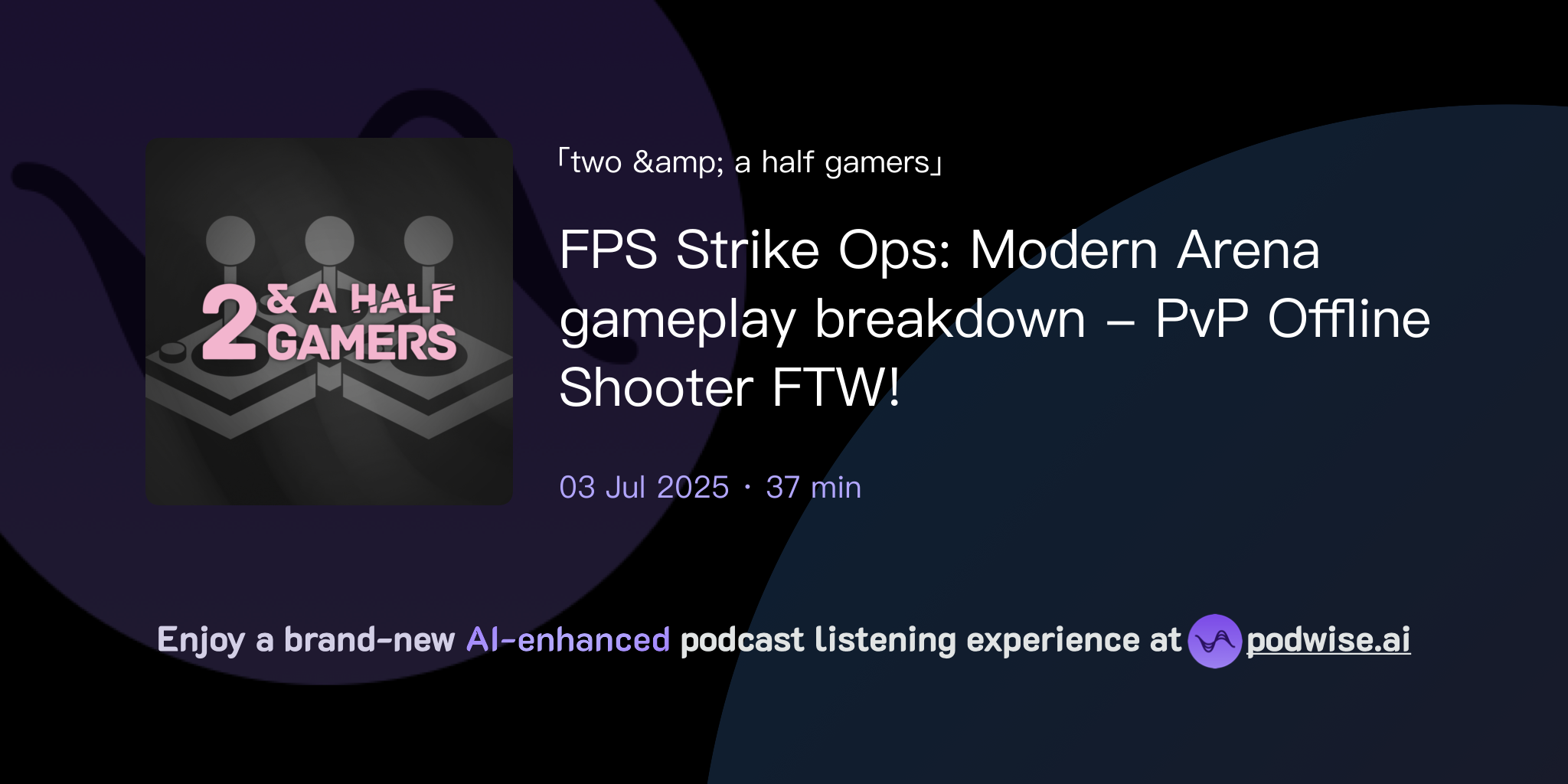 FPS Strike Ops: Modern Arena gameplay breakdown - PvP Offline Shooter FTW! | two & a half gamers ...