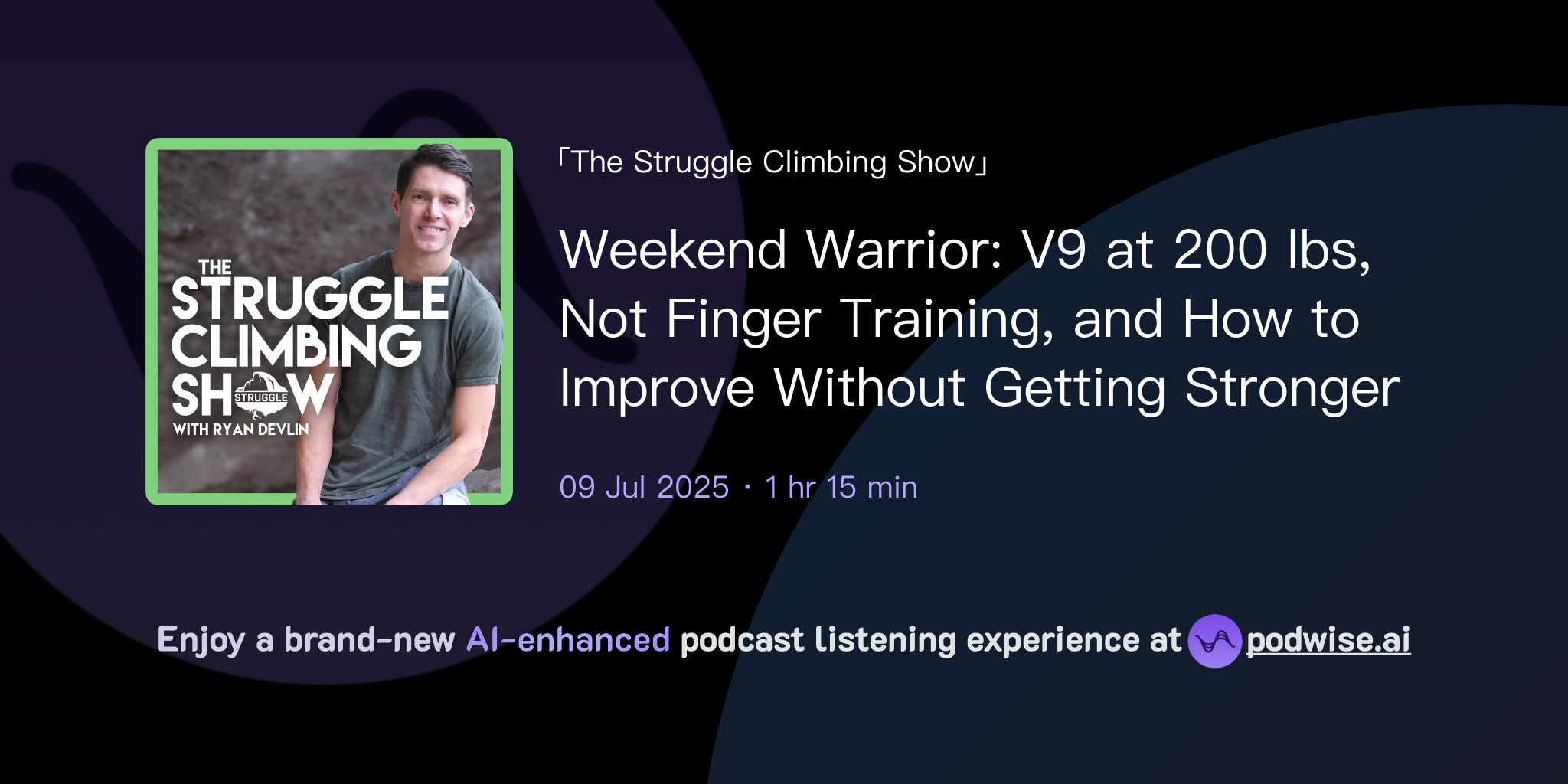 Weekend Warrior: V9 at 200 lbs, Not Finger Training, and How to Improve ...