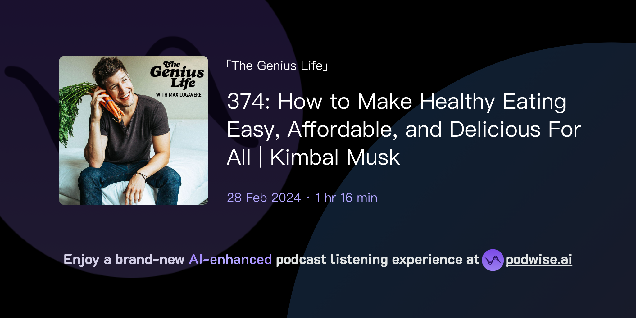 374: How to Make Healthy Eating Easy, Affordable, and Delicious For All ...