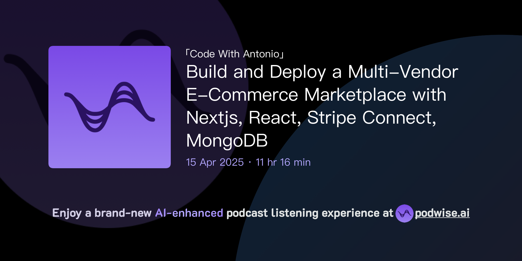 Build and Deploy a Multi-Vendor E-Commerce Marketplace with Nextjs ...