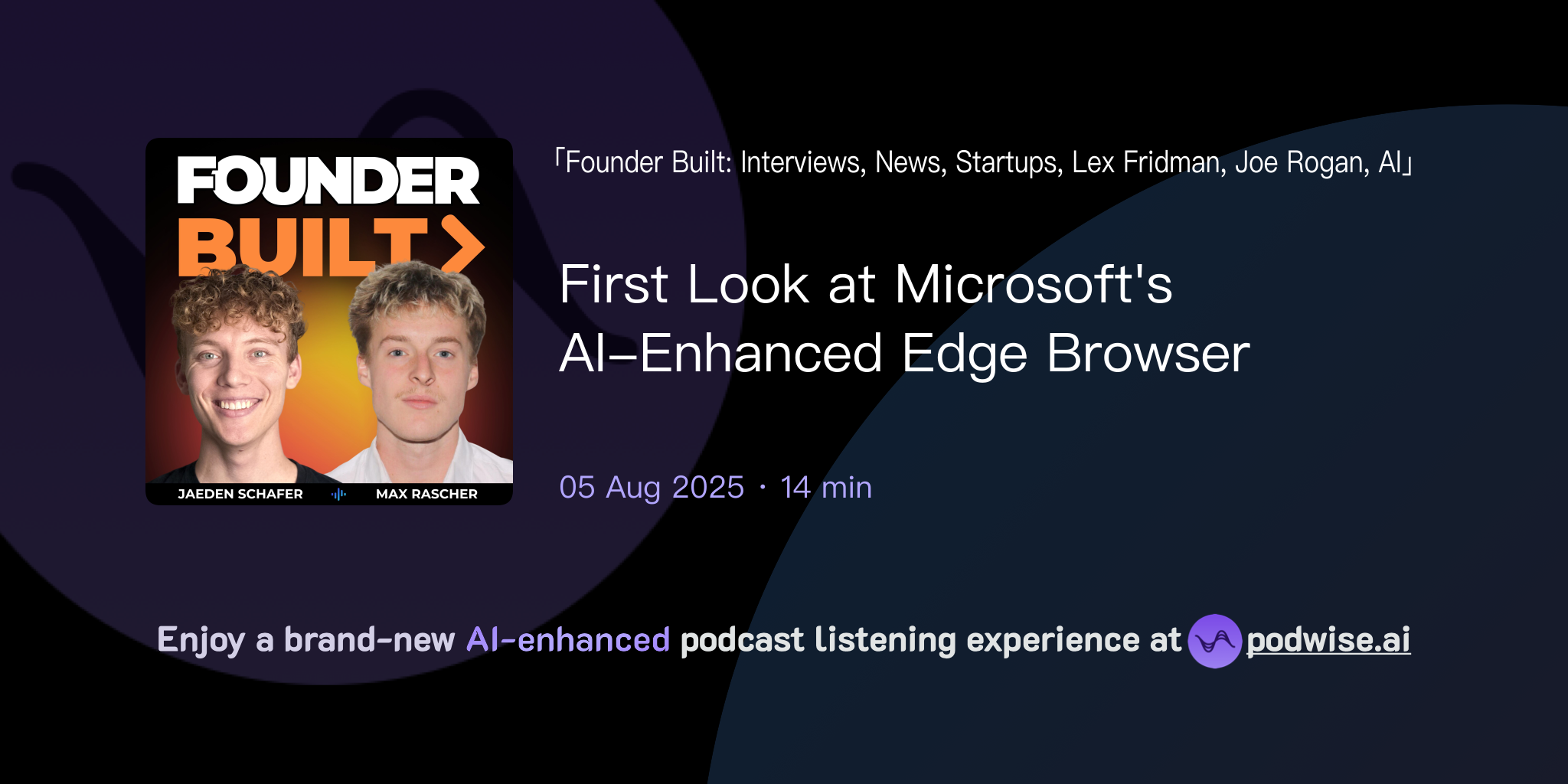 First Look at Microsoft's AI-Enhanced Edge Browser | Founder Built: Interviews, News, Startups ...