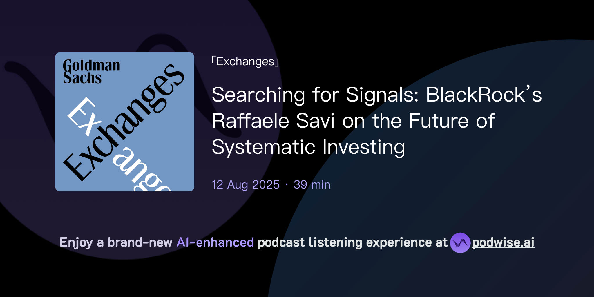 Searching for Signals: BlackRock’s Raffaele Savi on the Future of ...