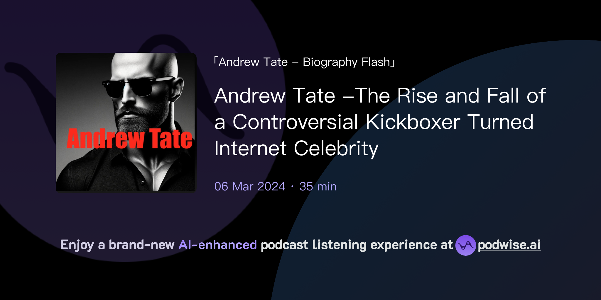 Andrew Tate -The Rise and Fall of a Controversial Kickboxer Turned ...
