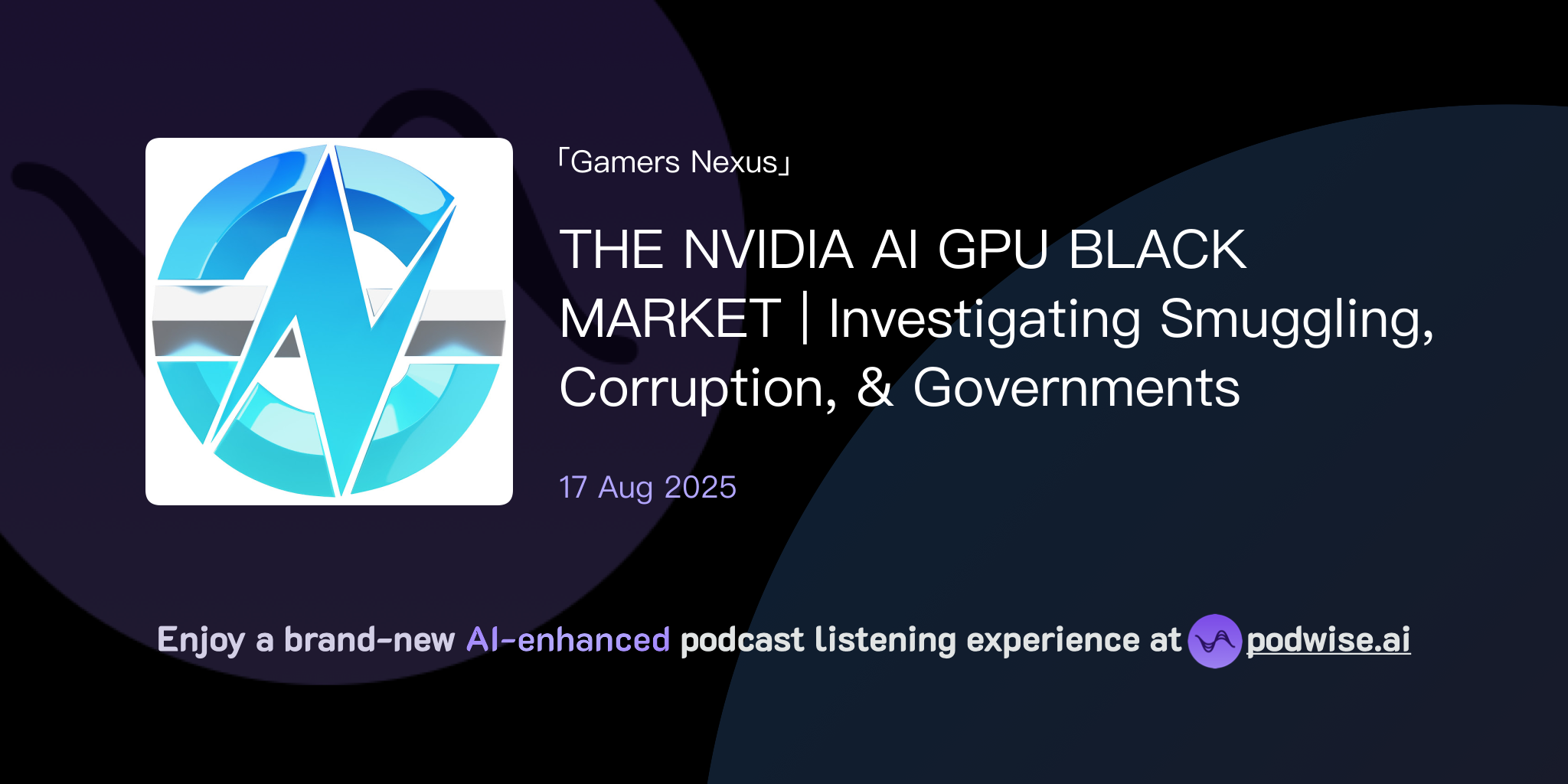 THE NVIDIA AI GPU BLACK MARKET | Investigating Smuggling, Corruption ...