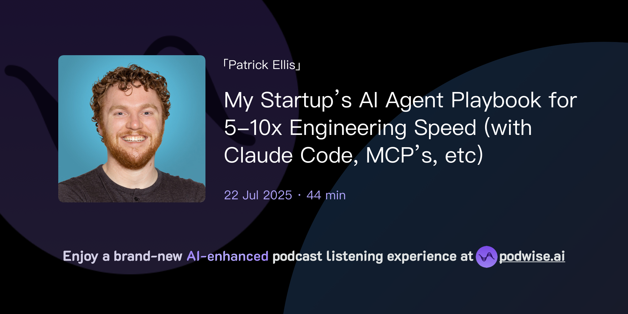 My Startup’s AI Agent Playbook for 5-10x Engineering Speed (with Claude Code, MCP’s, etc ...