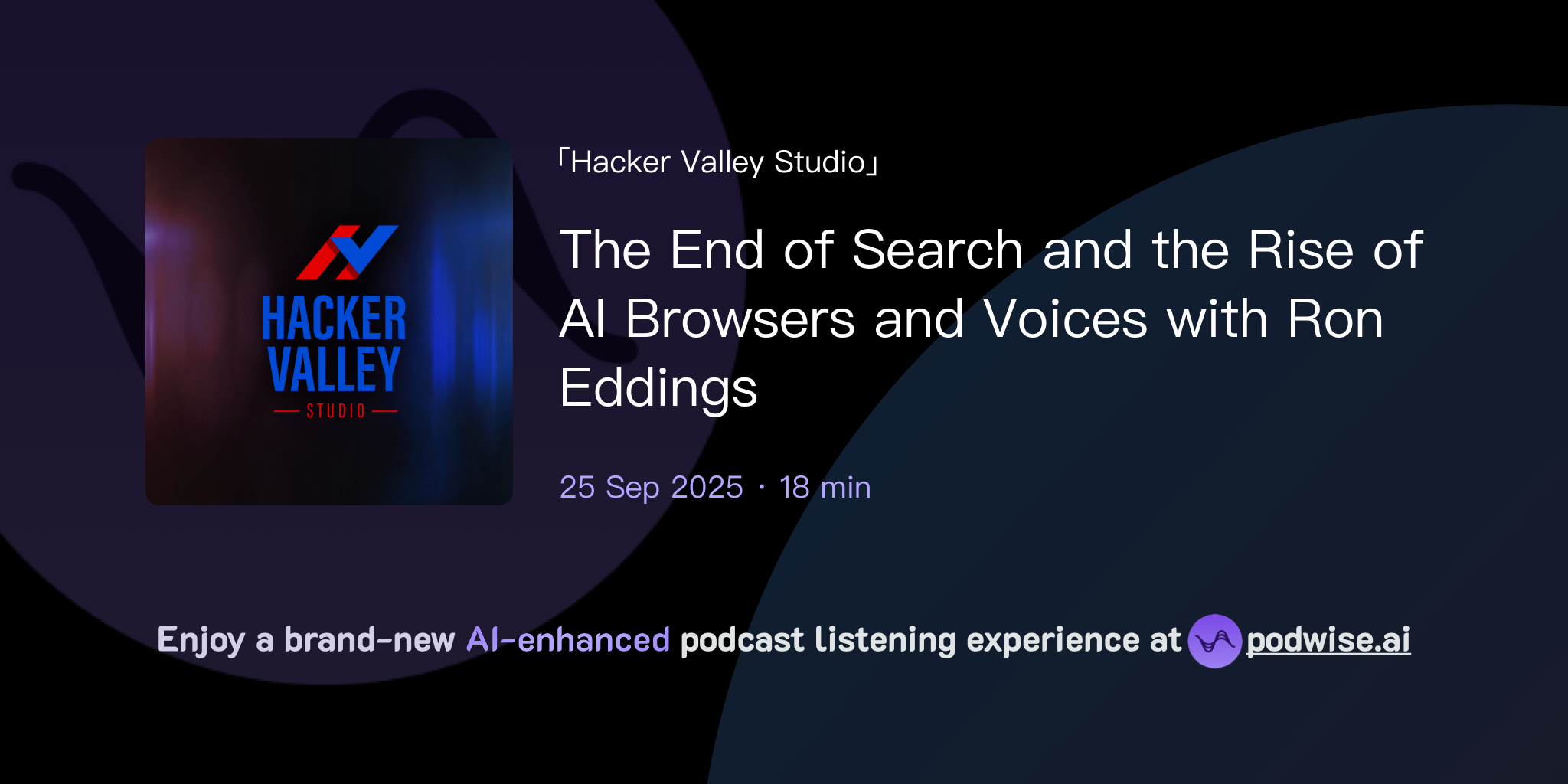 The End of Search and the Rise of AI Browsers and Voices with Ron ...