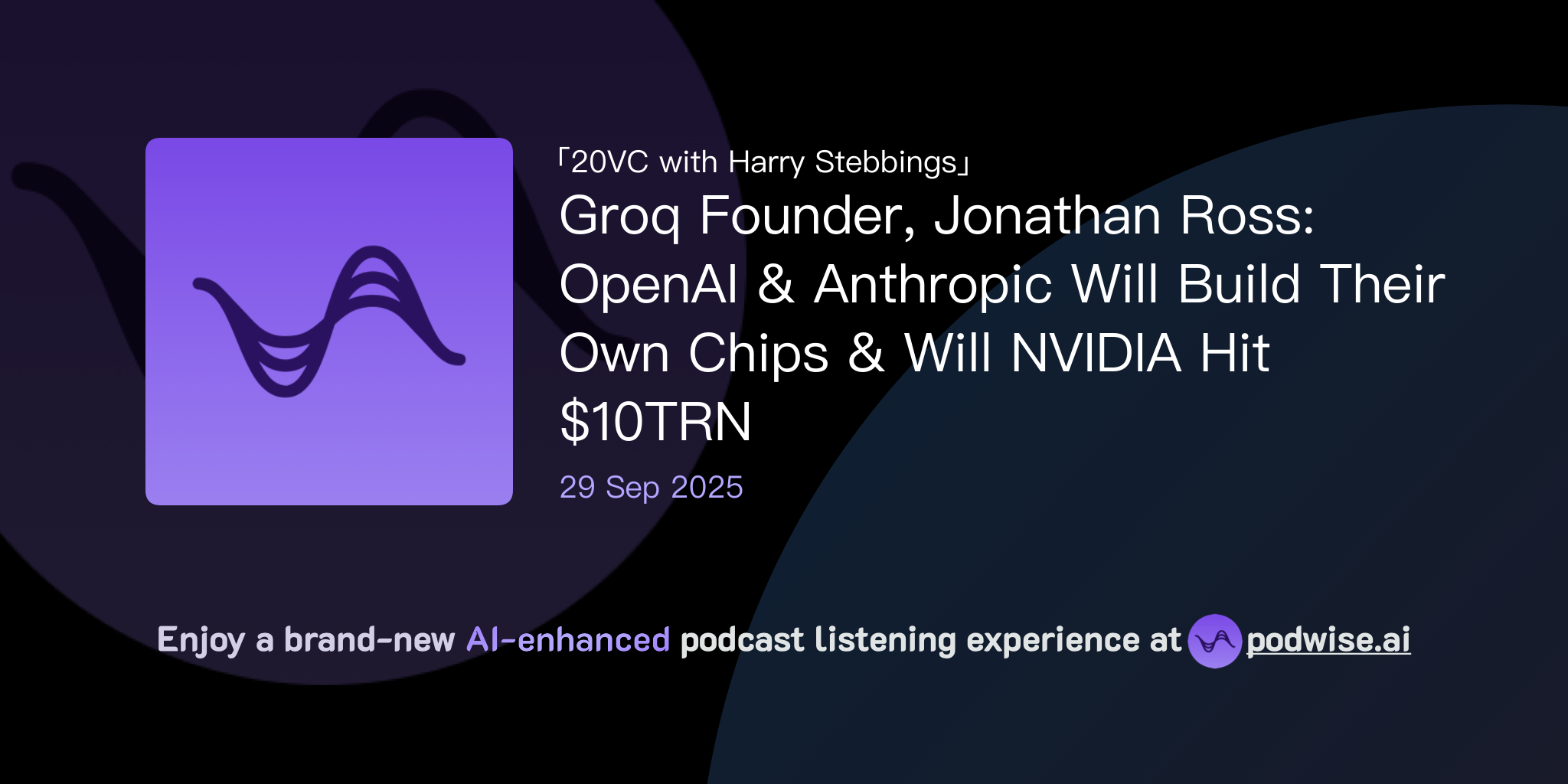 Groq Founder, Jonathan Ross: OpenAI & Anthropic Will Build Their Own ...