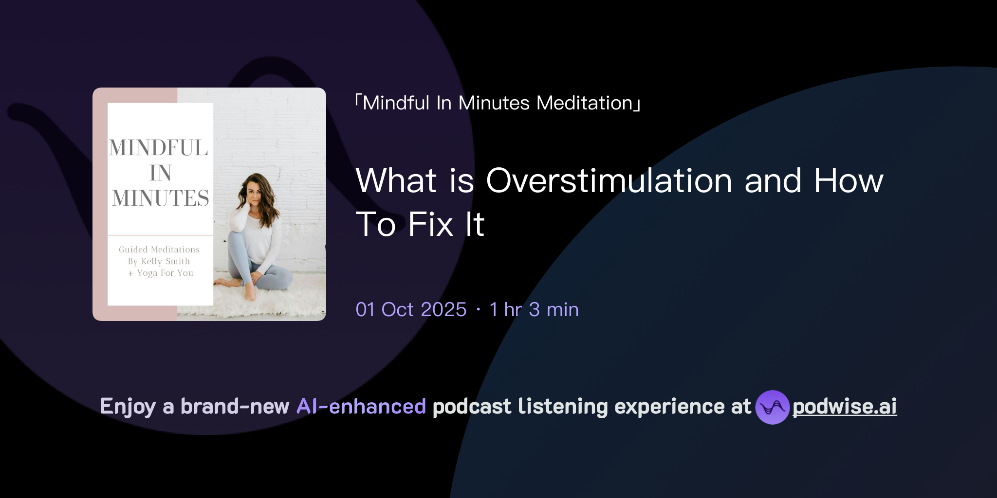 What is Overstimulation and How To Fix It | Mindful In Minutes ...