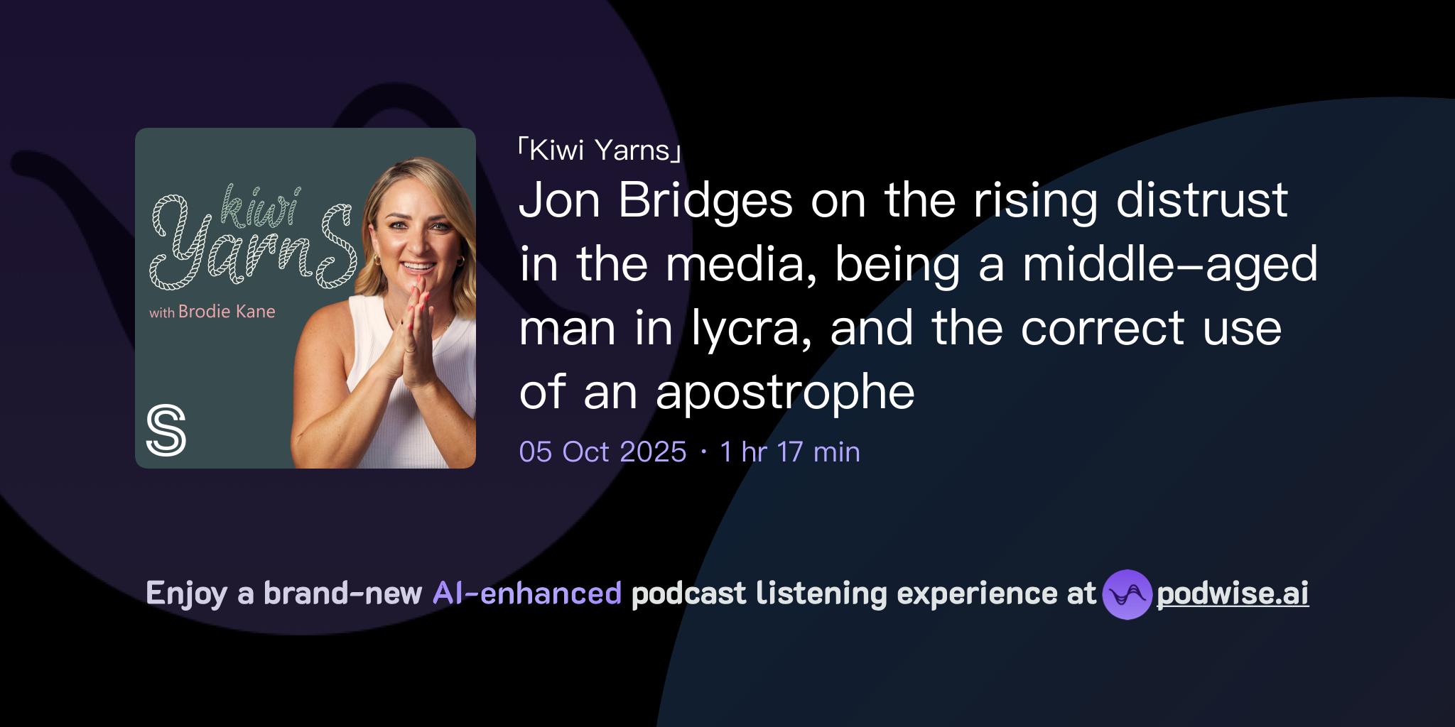 Jon Bridges on the rising distrust in the media, being a middle-aged ...