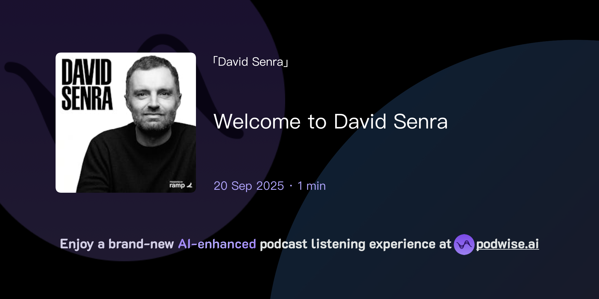 Welcome to David Senra | David Senra | Podwise