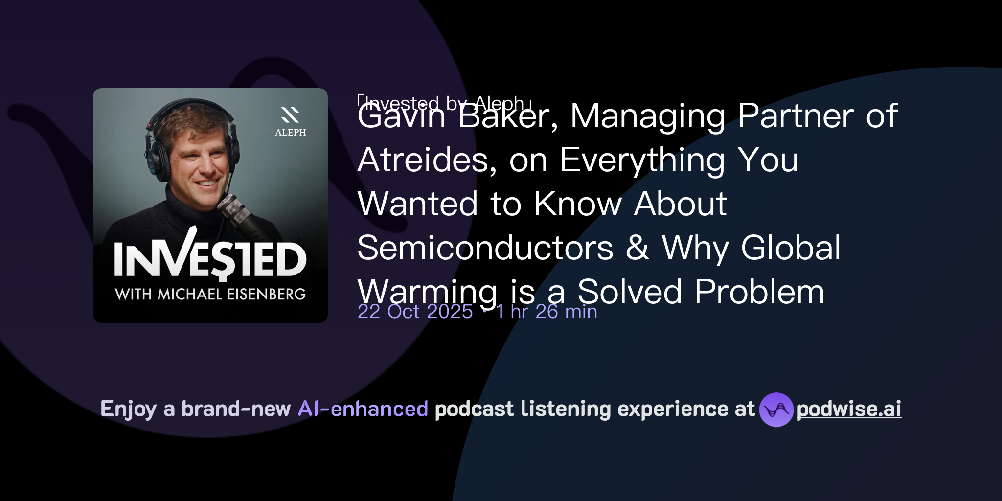 Gavin Baker, Managing Partner of Atreides, on Everything You Wanted to ...