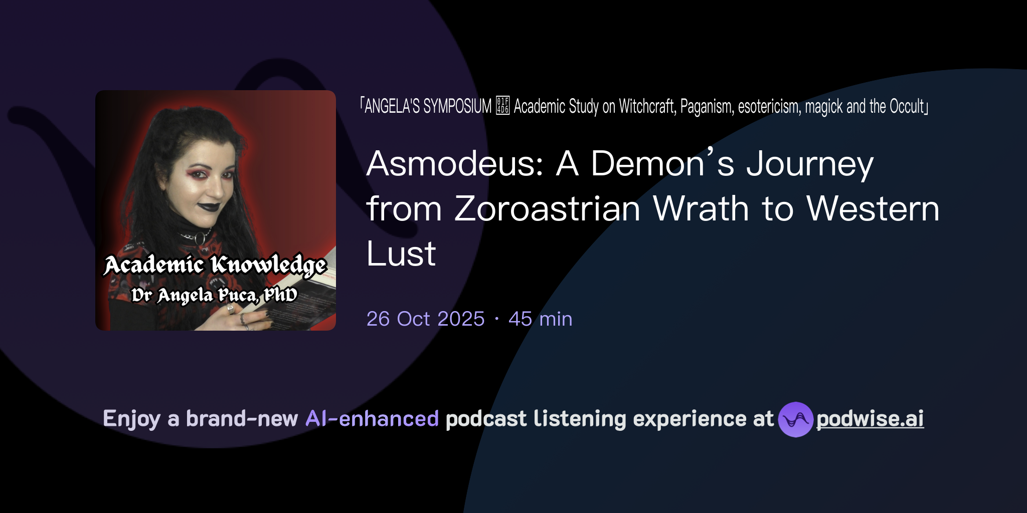 Asmodeus: A Demon’s Journey from Zoroastrian Wrath to Western Lust ...