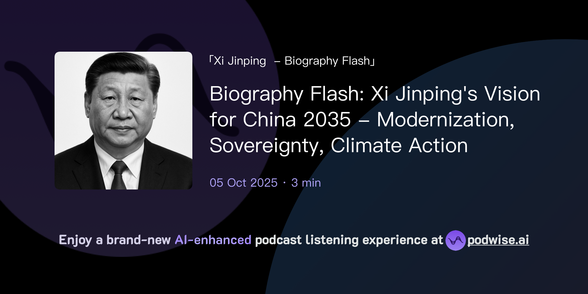 Biography Flash: Xi Jinping's Vision for China 2035 - Modernization ...