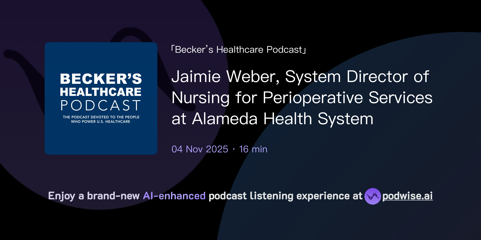 Jaimie Weber, System Director of Nursing for Perioperative Services at ...