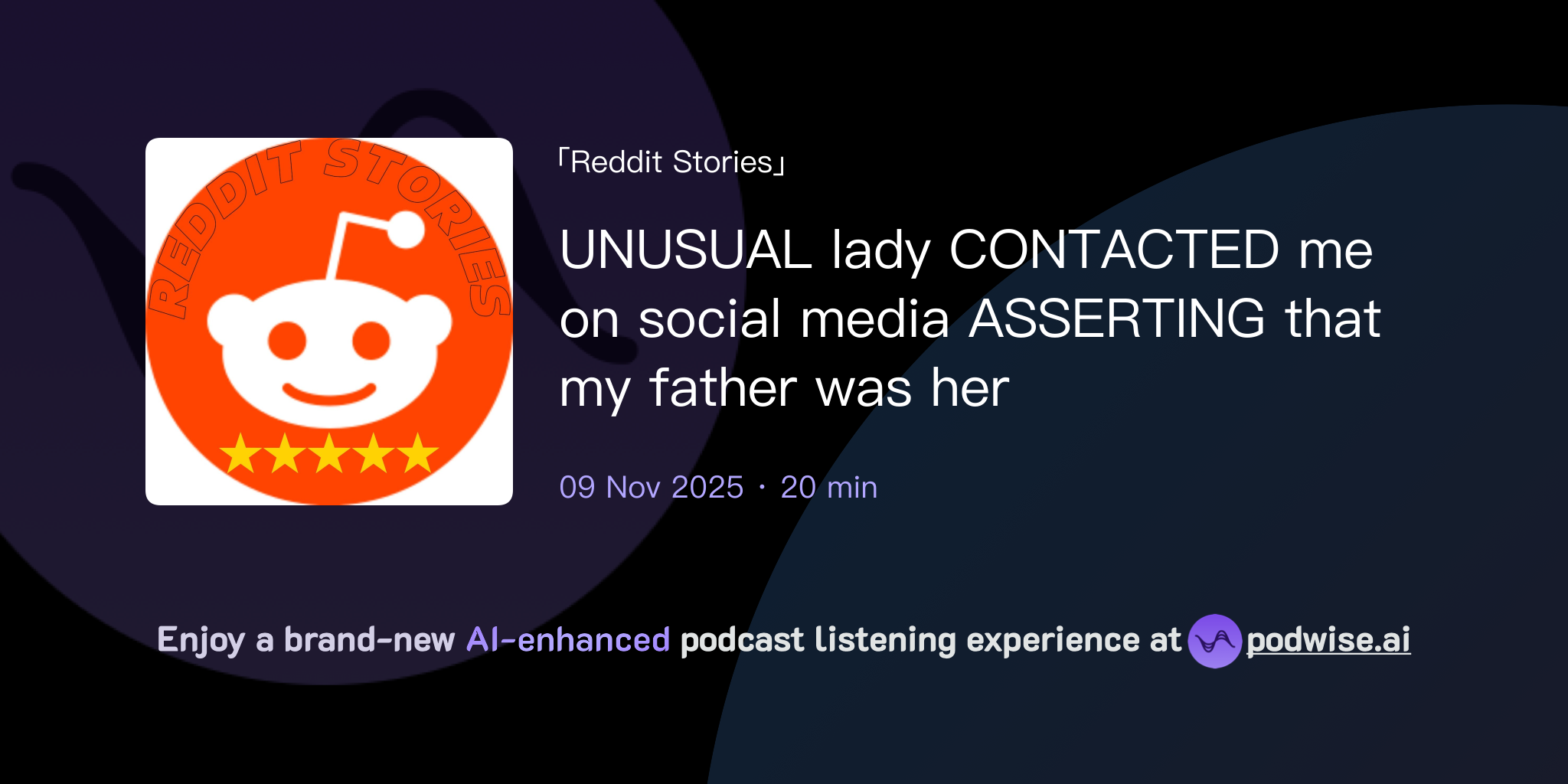 UNUSUAL lady CONTACTED me on social media ASSERTING that my father was ...