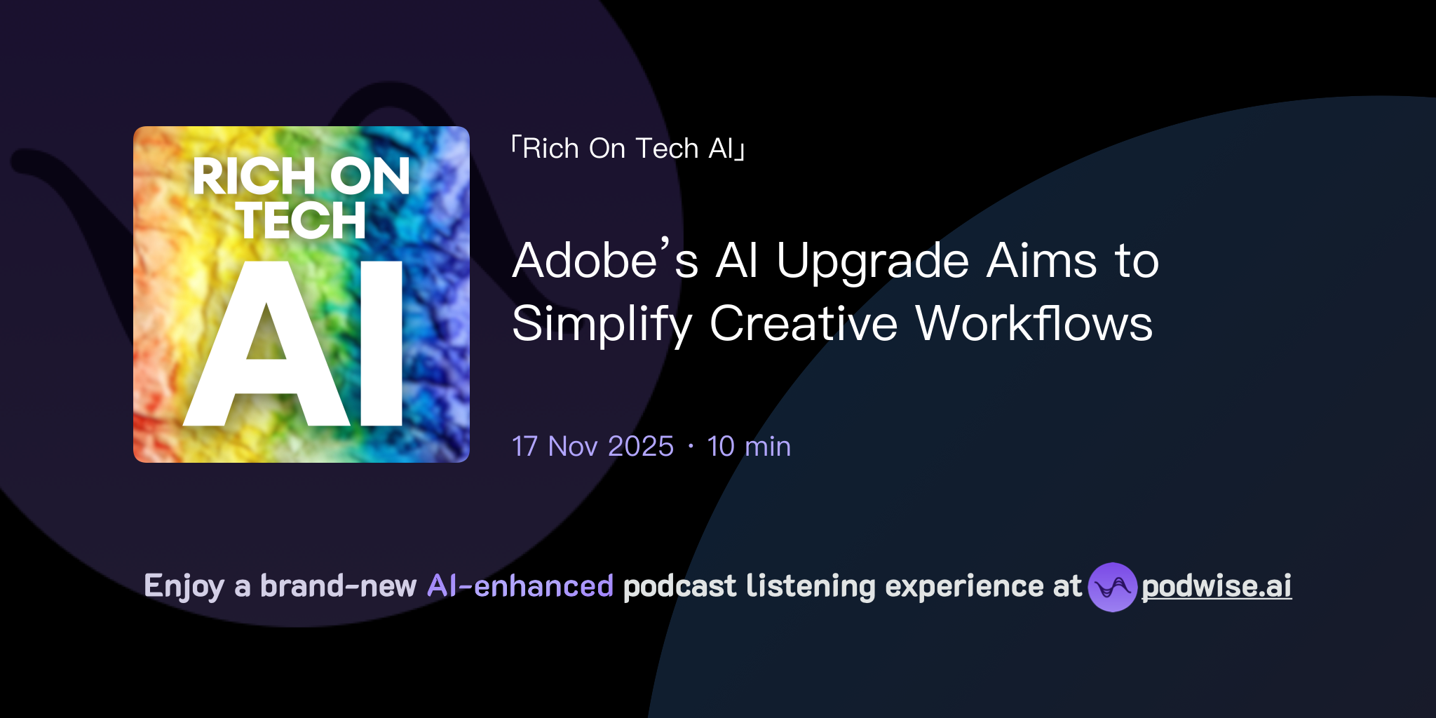 Adobe’s AI Upgrade Aims to Simplify Creative Workflows | Rich On Tech ...