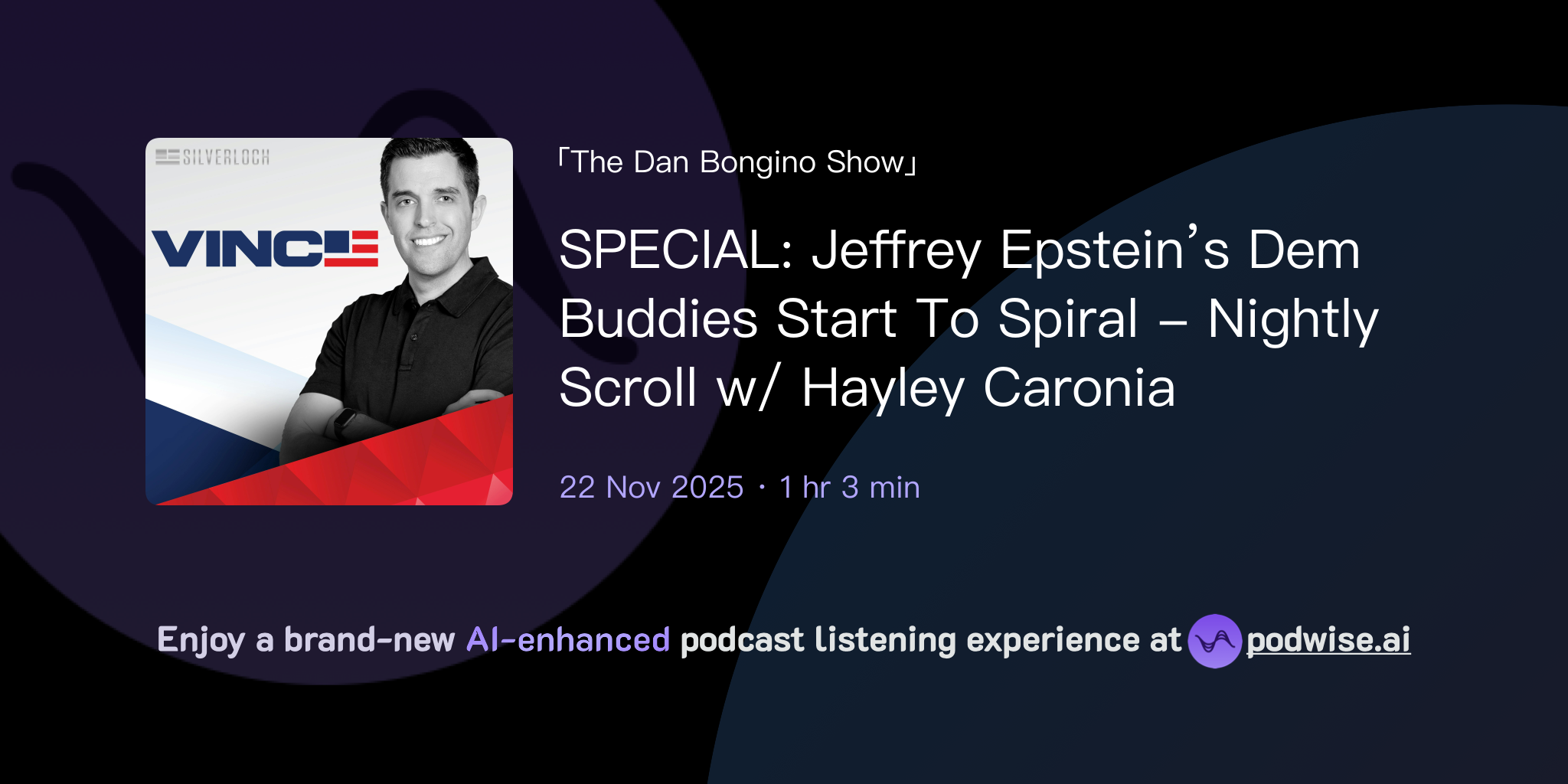 SPECIAL: Jeffrey Epstein’s Dem Buddies Start To Spiral - Nightly Scroll ...
