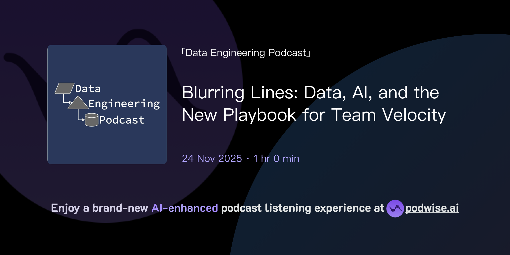 Blurring Lines: Data, AI, and the New Playbook for Team Velocity | Data ...