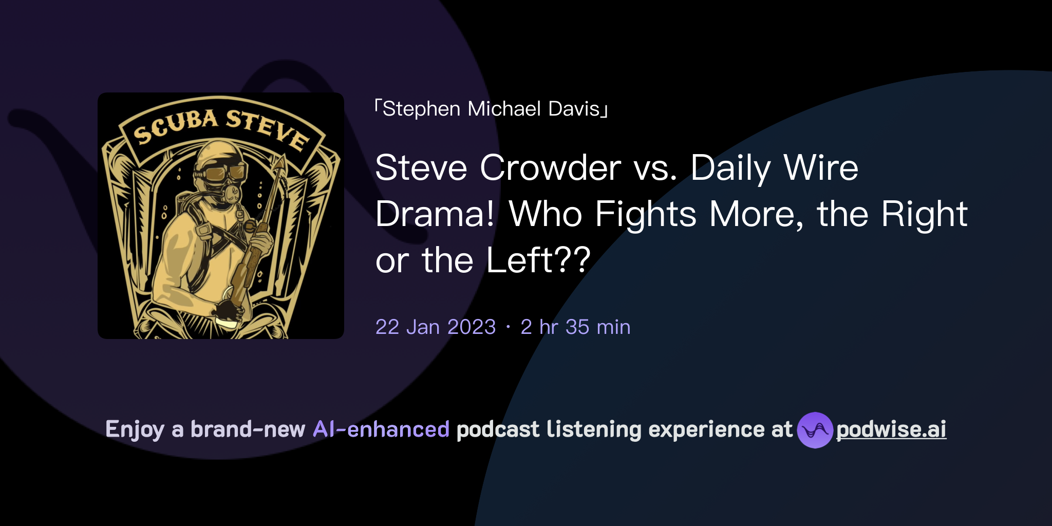 Steve Crowder vs. Daily Wire Drama! Who Fights More, the Right or the ...