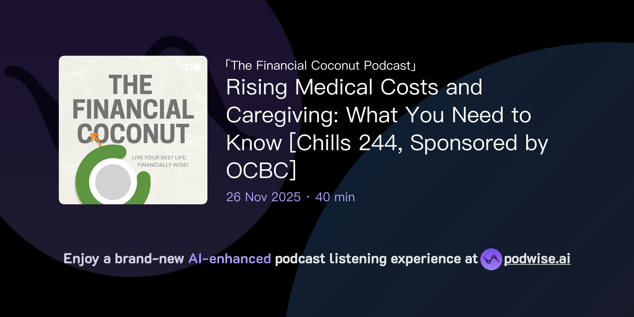 Rising Medical Costs and Caregiving: What You Need to Know [Chills 244 ...