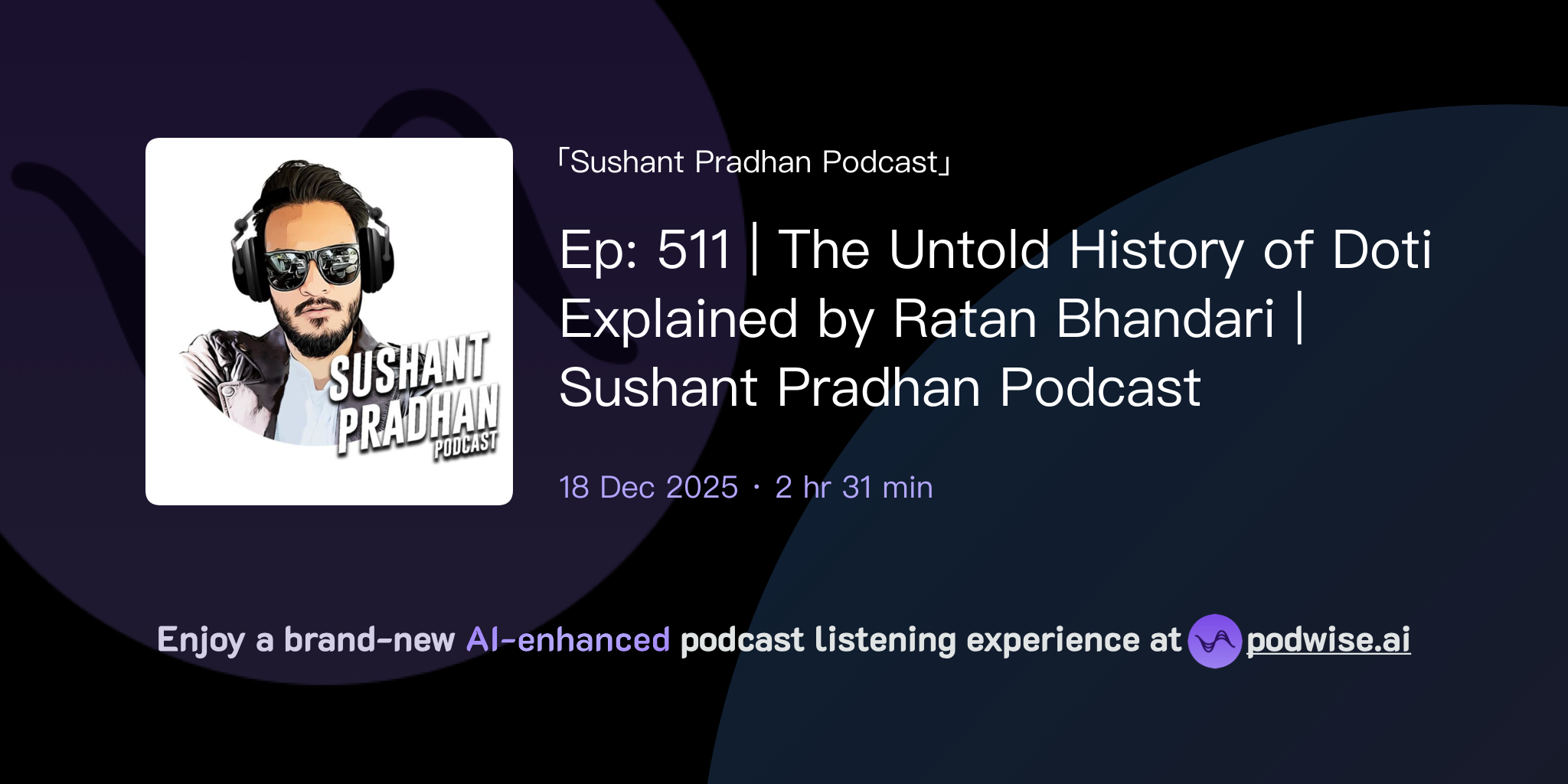 Ep: 511 | The Untold History of Doti Explained by Ratan Bhandari ...