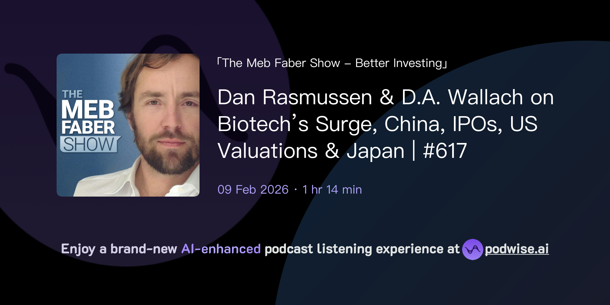 Dan Rasmussen & D.A. Wallach on Biotech’s Surge, China, IPOs, US ...