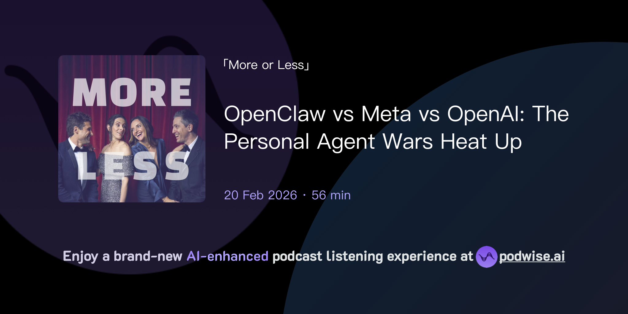 OpenClaw vs Meta vs OpenAI: The Personal Agent Wars Heat Up | More or ...