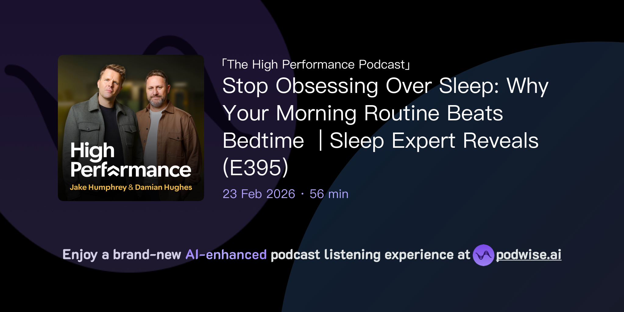 Stop Obsessing Over Sleep: Why Your Morning Routine Beats Bedtime ...