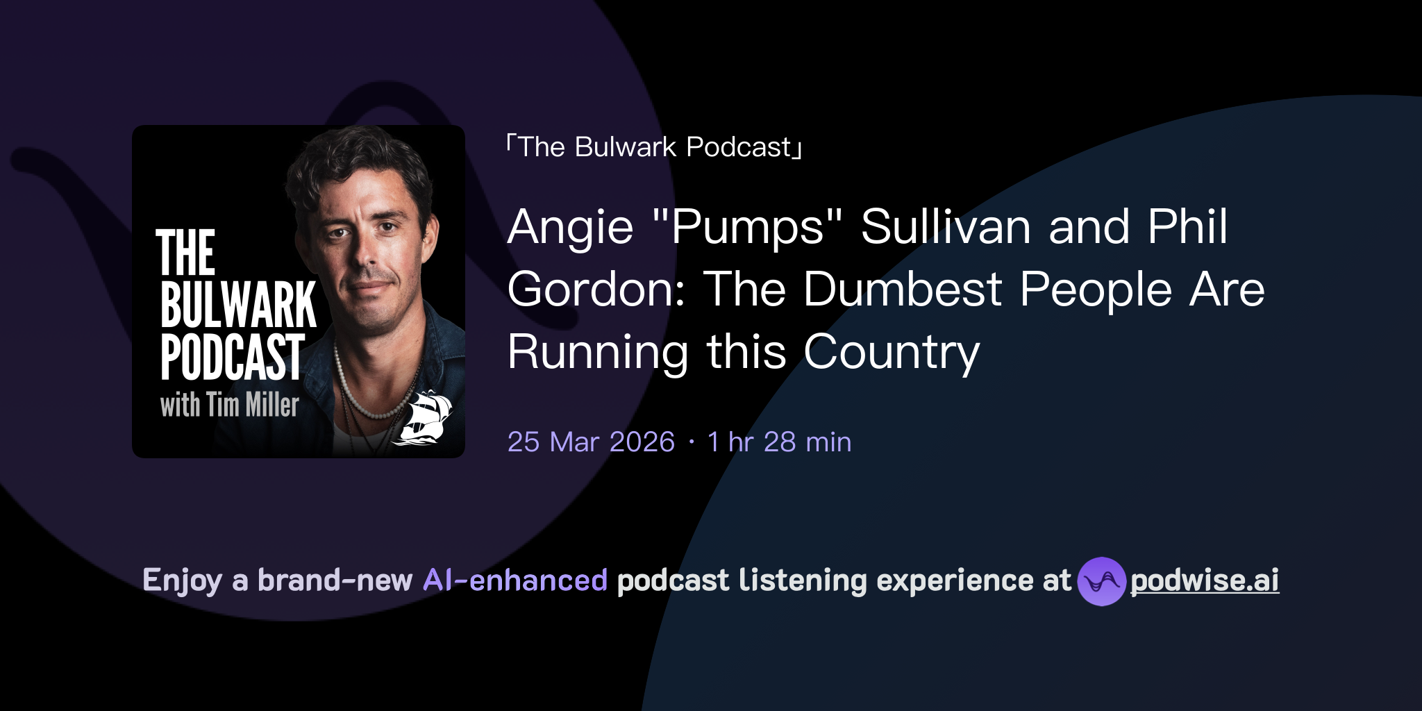 Angie "Pumps" Sullivan and Phil Gordon: The Dumbest People Are Running ...